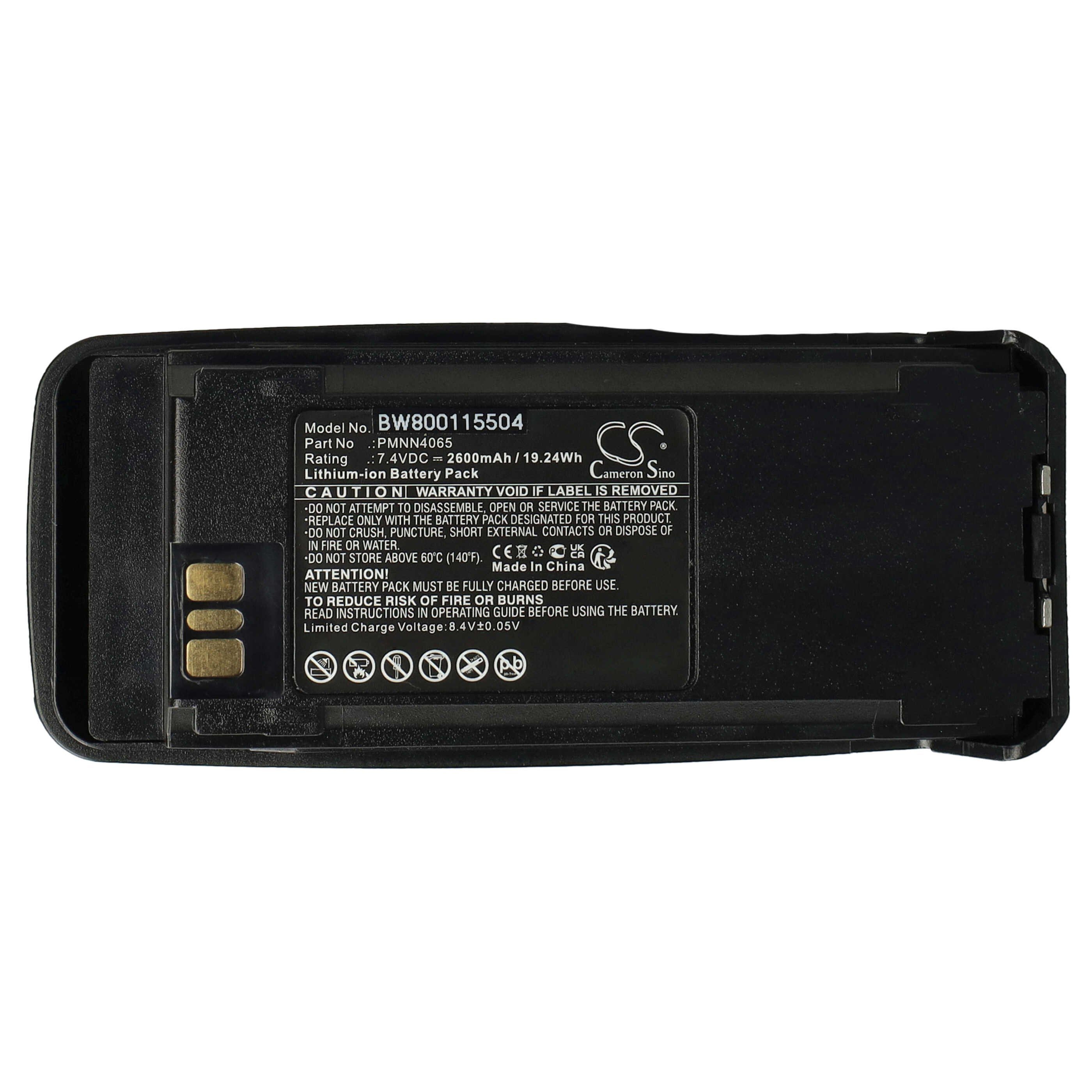 vhbw passend für Motorola MOTOTRBO XPR 6550, XPR 6580, XTR 8300, XPR ...