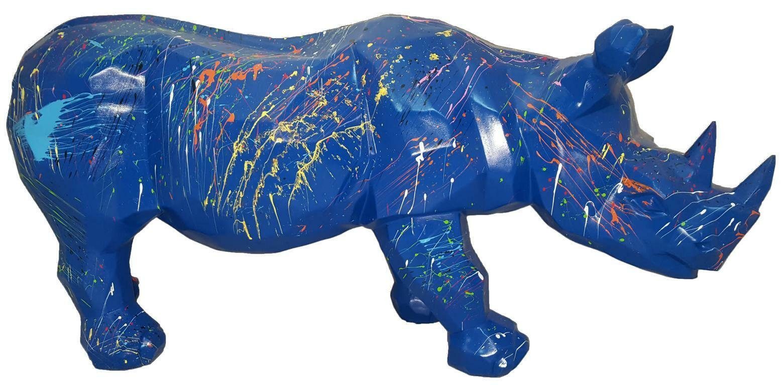 Jvmoebel Gartenfigur Abstrakt Nashorn Moderne Dekoration Skulptur