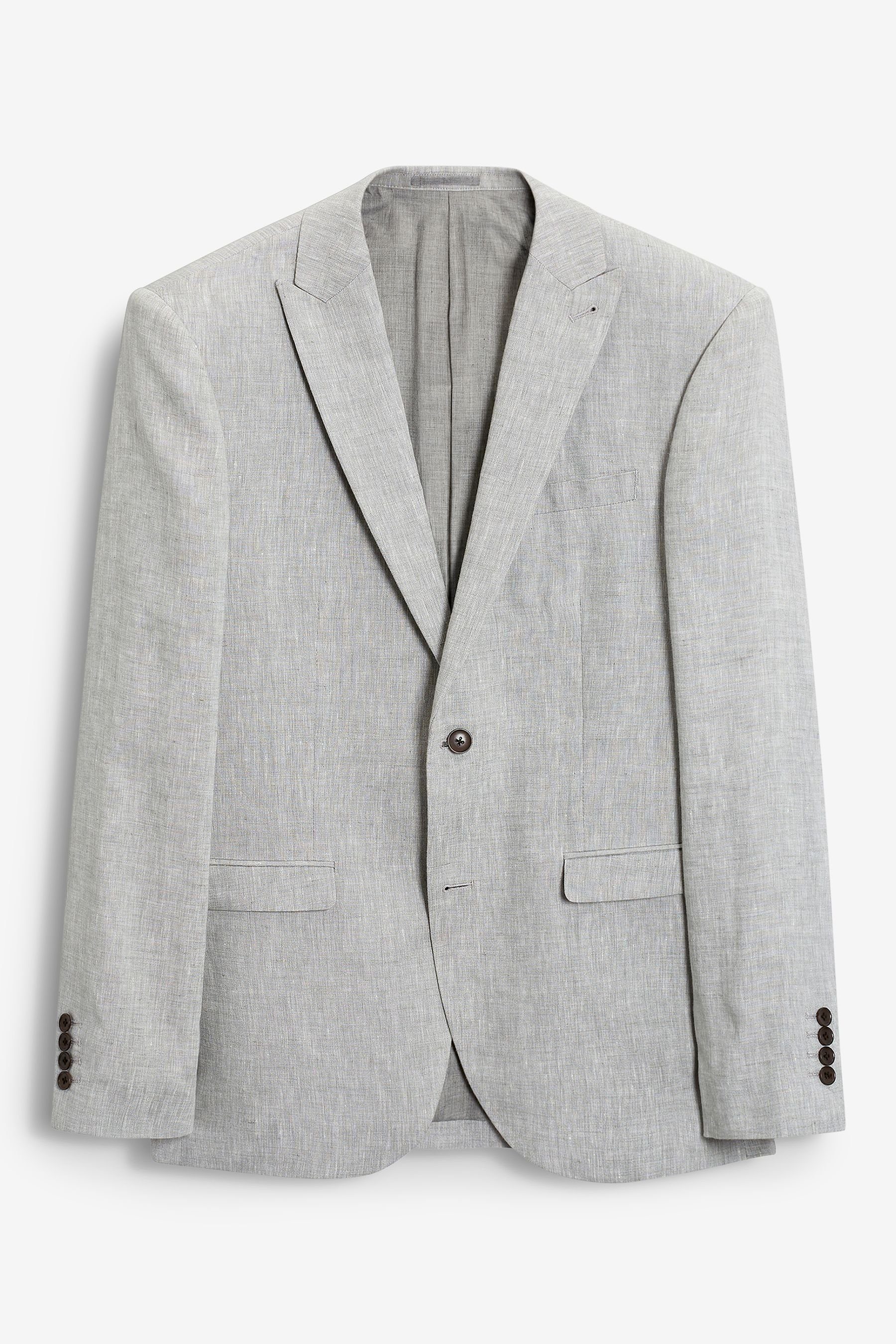 Next Baukastensakko Signature Leinenanzug Tailored Fit Sakko 1 Tlg
