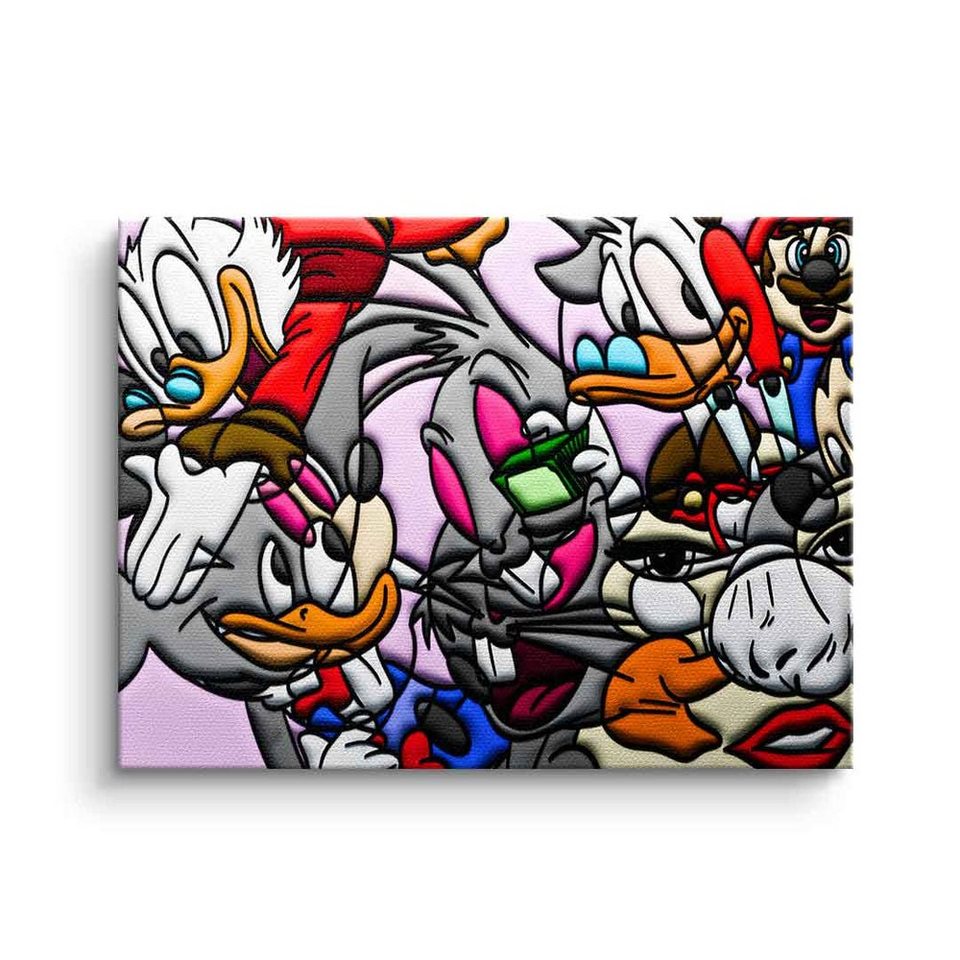 Dotcomcanvas® Leinwandbild Legacy Lines Leinwandbild Pop Culture