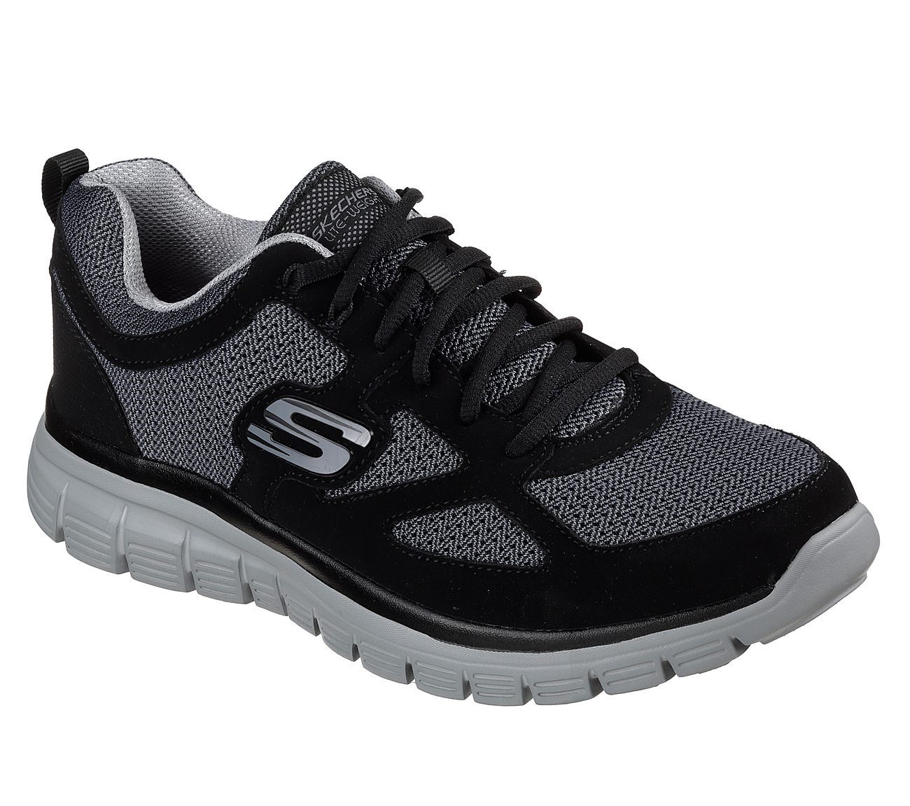 Skechers BURNS-AGOURA Sneaker Schnürschuh, Sportschuh mit Memory Foam ...