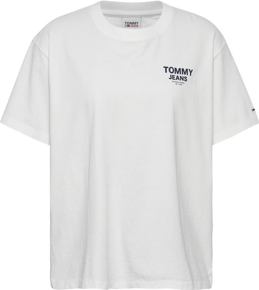 Tommy Jeans Curve Rundhalsshirt Tjw Crv Oversized Taping Tee Ss Mit