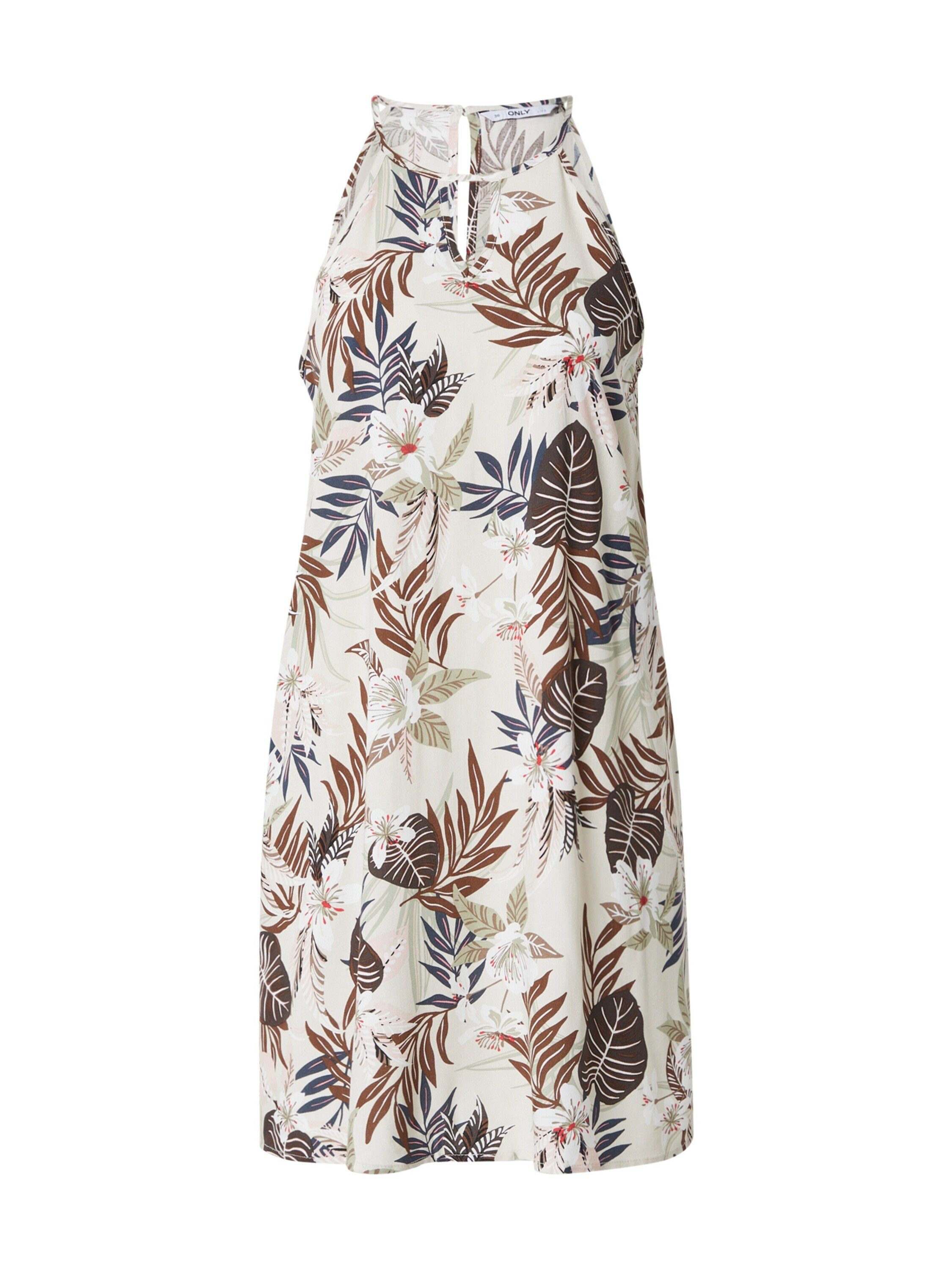 Only Sommerkleid Nova Limbo 1 Tlg Cut Outs Abgesteppter Saumkante
