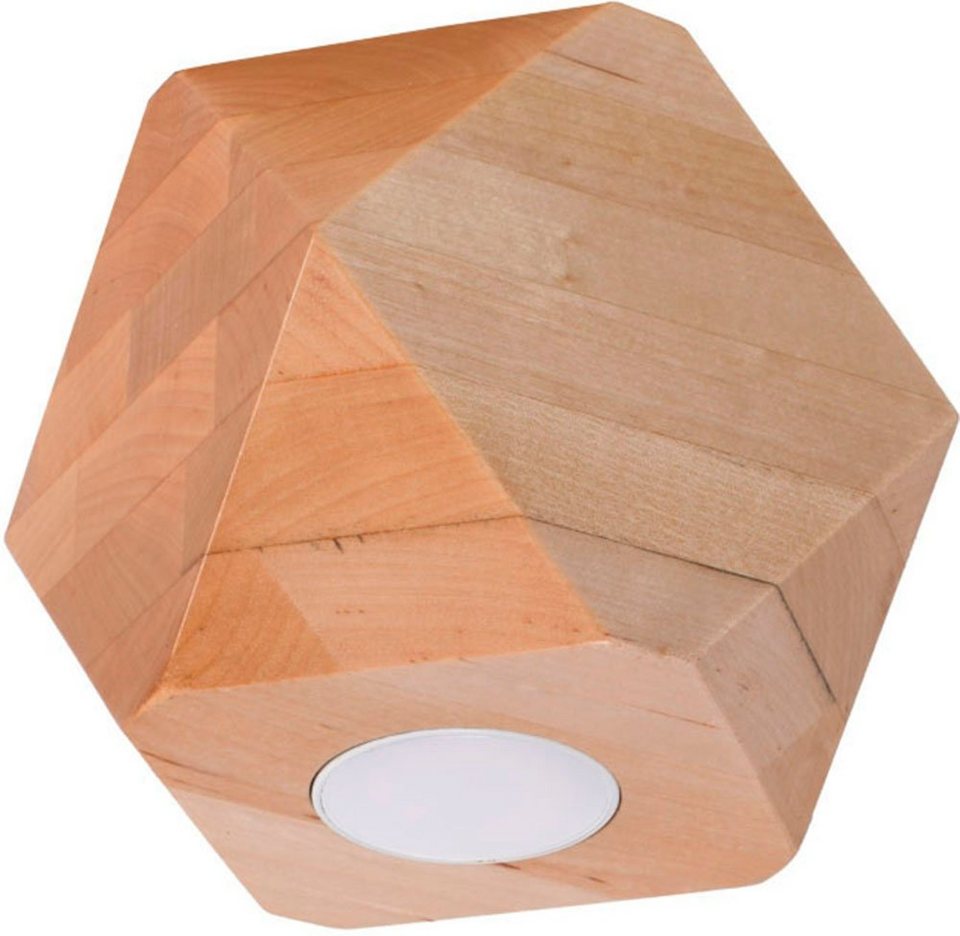 Sollux Lighting Deckenleuchte Woody Ohne Leuchtmittel Leuchtet Nieder