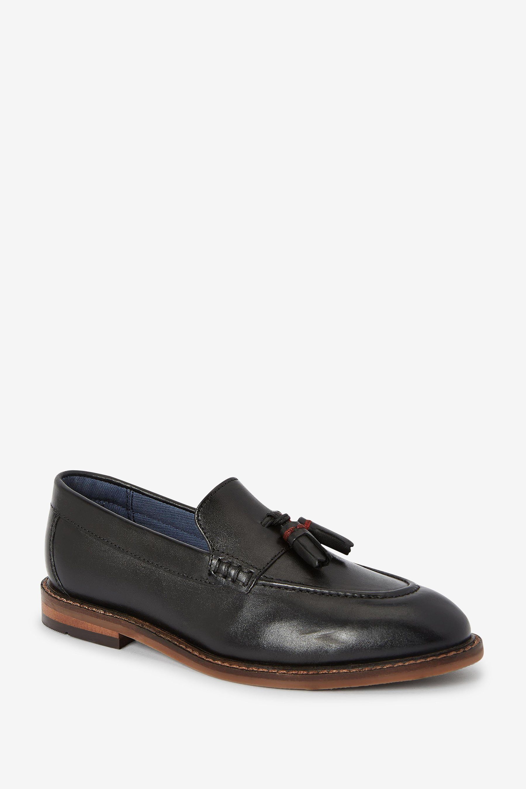 Next Lederslipper Mit Quasten Loafer 1 Tlg Aktuelles Design Aus