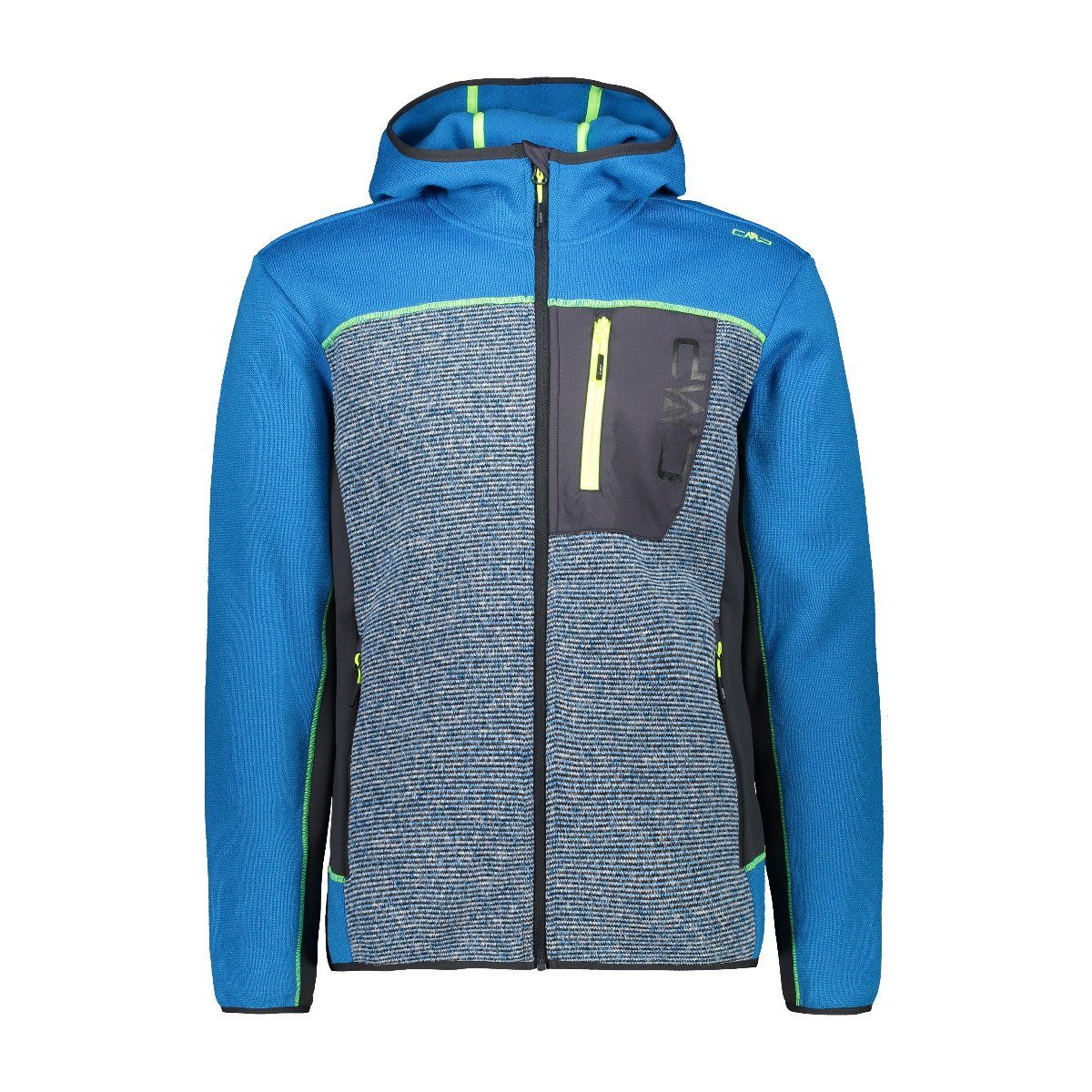 CMP Strickjacke CMP Herren Giacca Outdoor in Pile Knit Tech Strick