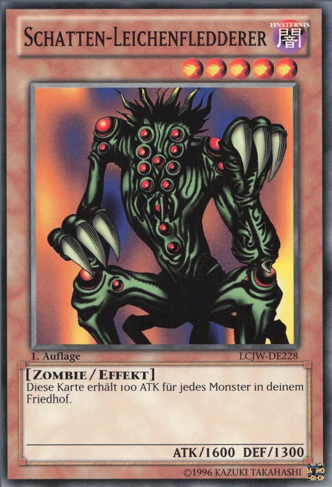 Recollectibles Sammelkarte Yugioh Karte Schatten Leichenfledderer