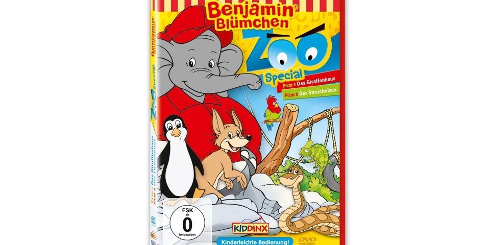 Kiddinx DVD-Rohling Benjamin Blümchen - Das Zoo-Special, DVD