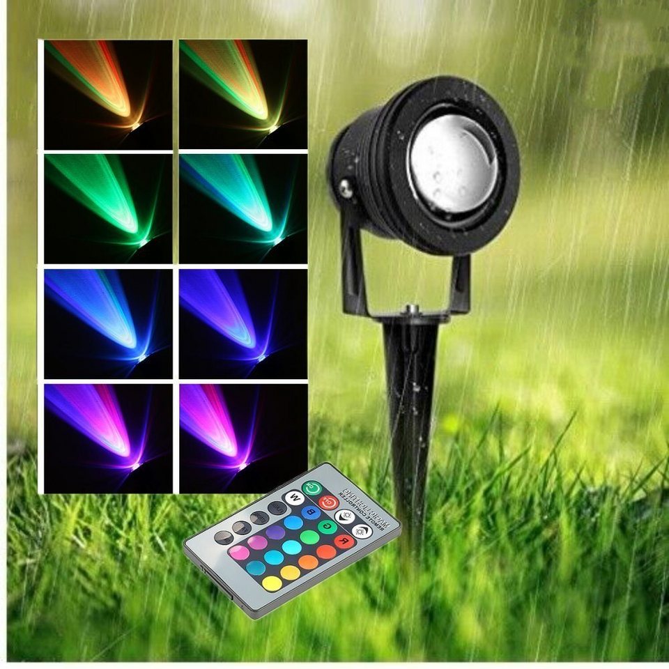 Wilgoon Led Gartenleuchte Gartenlampe Erdspieß Ip68