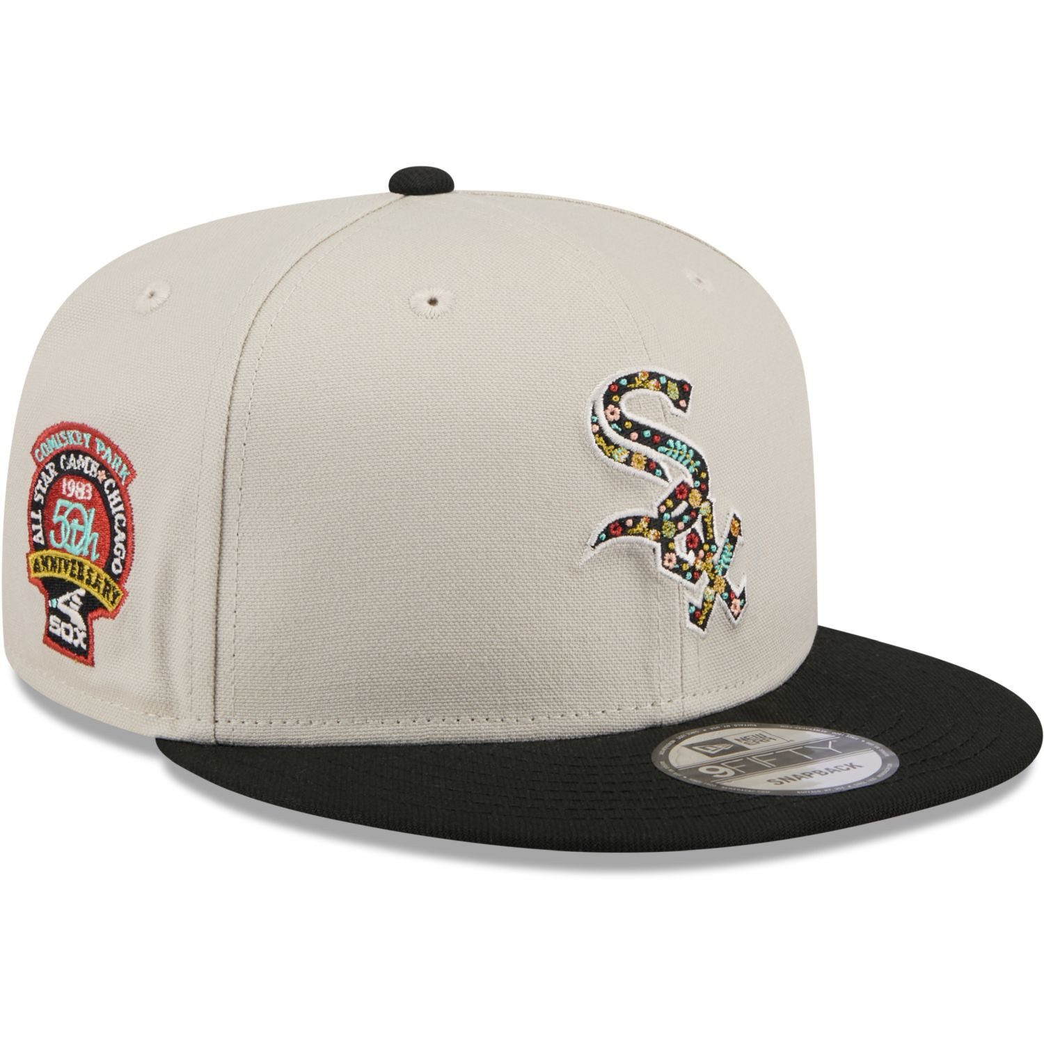 New Era Snapback Cap 9Fifty FLORAL Chicago White Sox