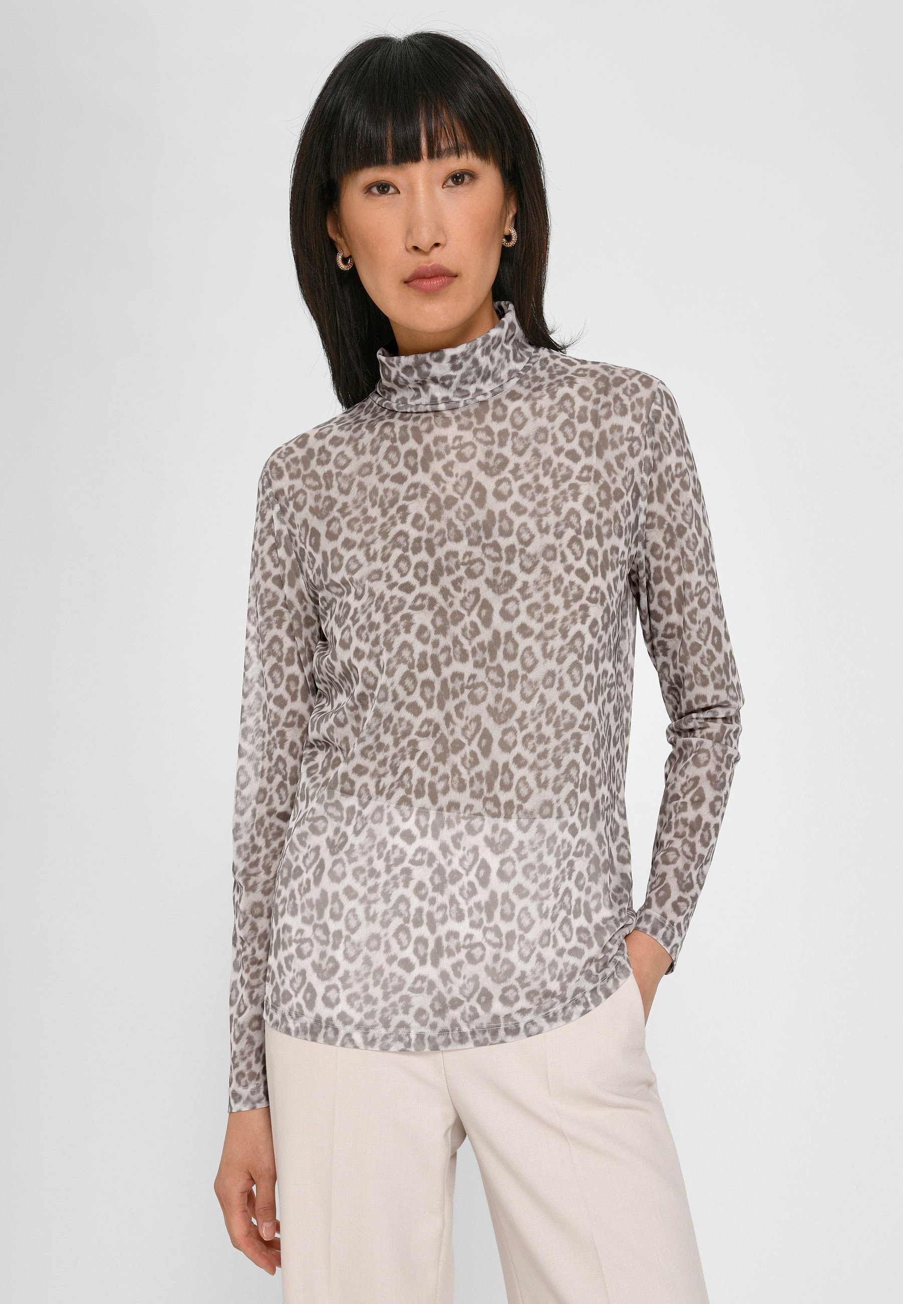 Basler Longsleeve Top mit modernem Design, Leicht taillierte Form