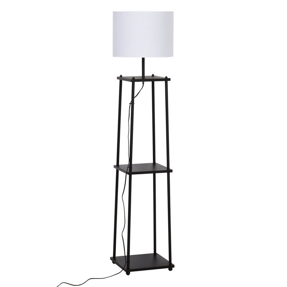 Homcom Stehlampe Stehleuchte Pedalschalter Für Einfaches An Und