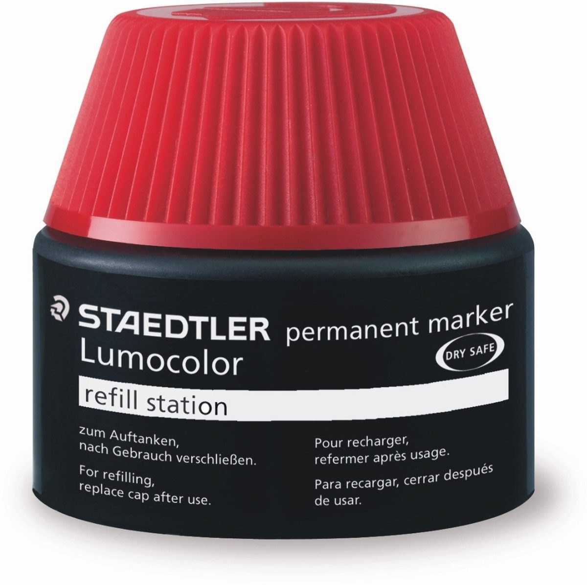 STAEDTLER Füllhalter Nachfülltinte Lumocolor permanent rot