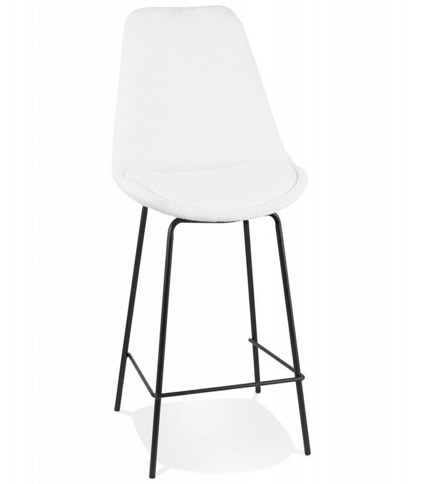 Kadima Design Barhocker Snackhocker Metallgestell Mit Weißem