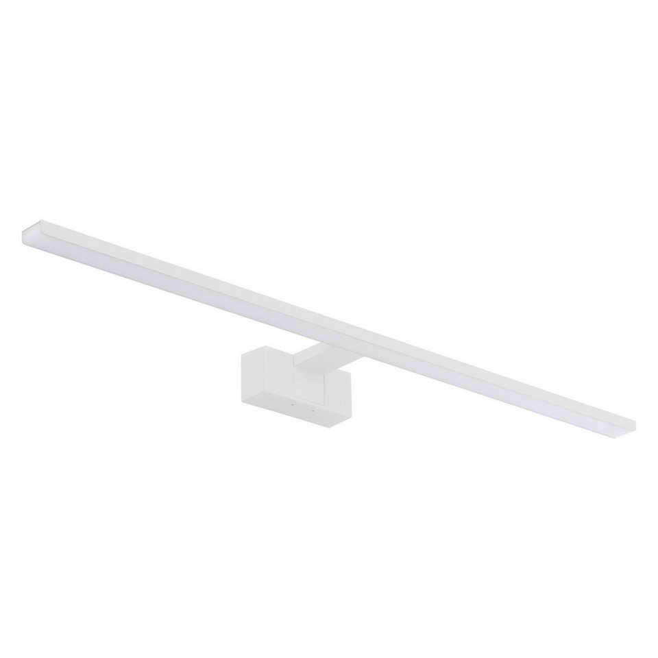 Licht Erlebnisse Wandleuchte Turek Led Neutralweiß Led Aluminium 80