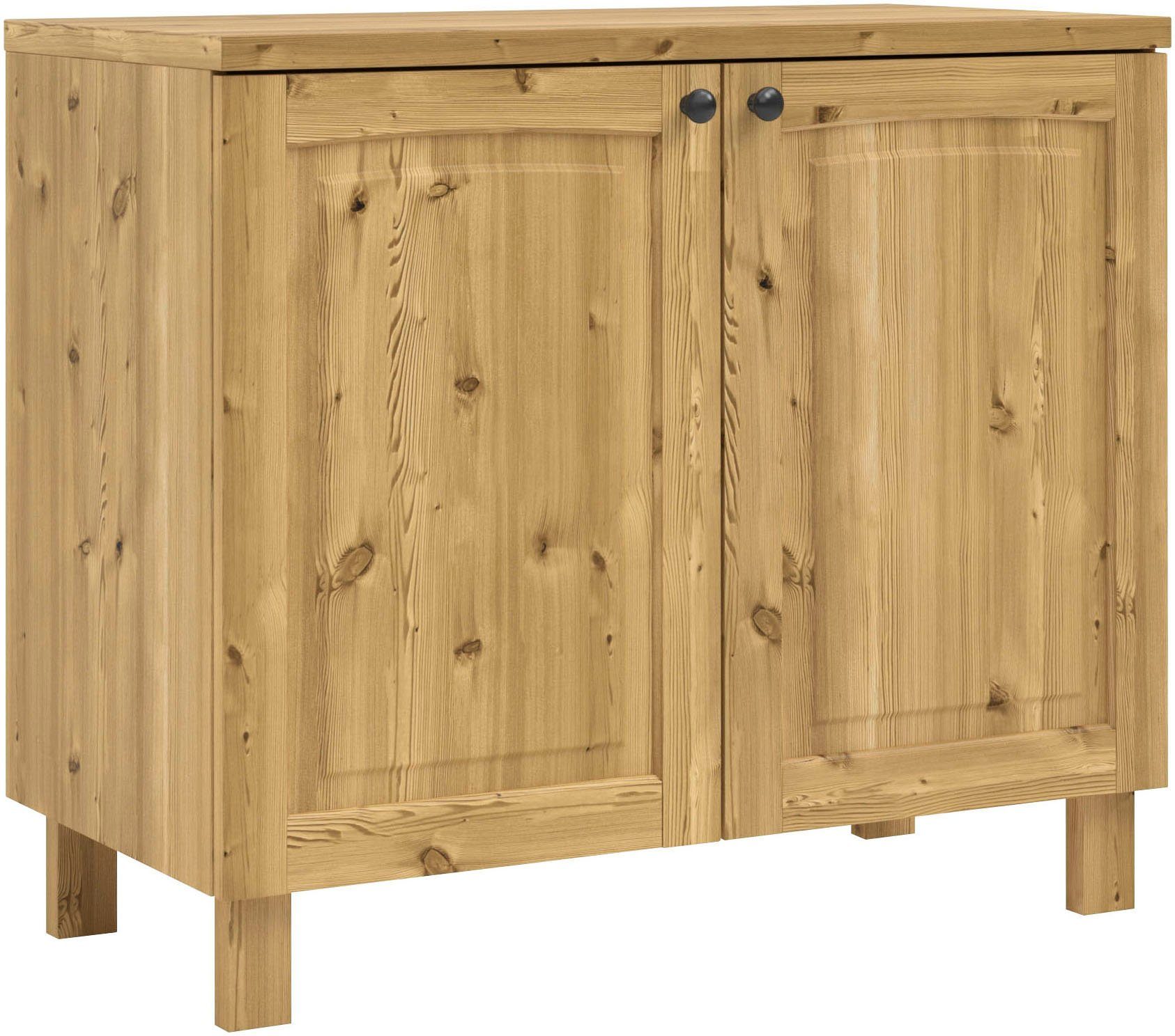 Home Affaire Unterschrank Osby 1 St Kiefer Massiv Breite 100 Cm 2 Türen