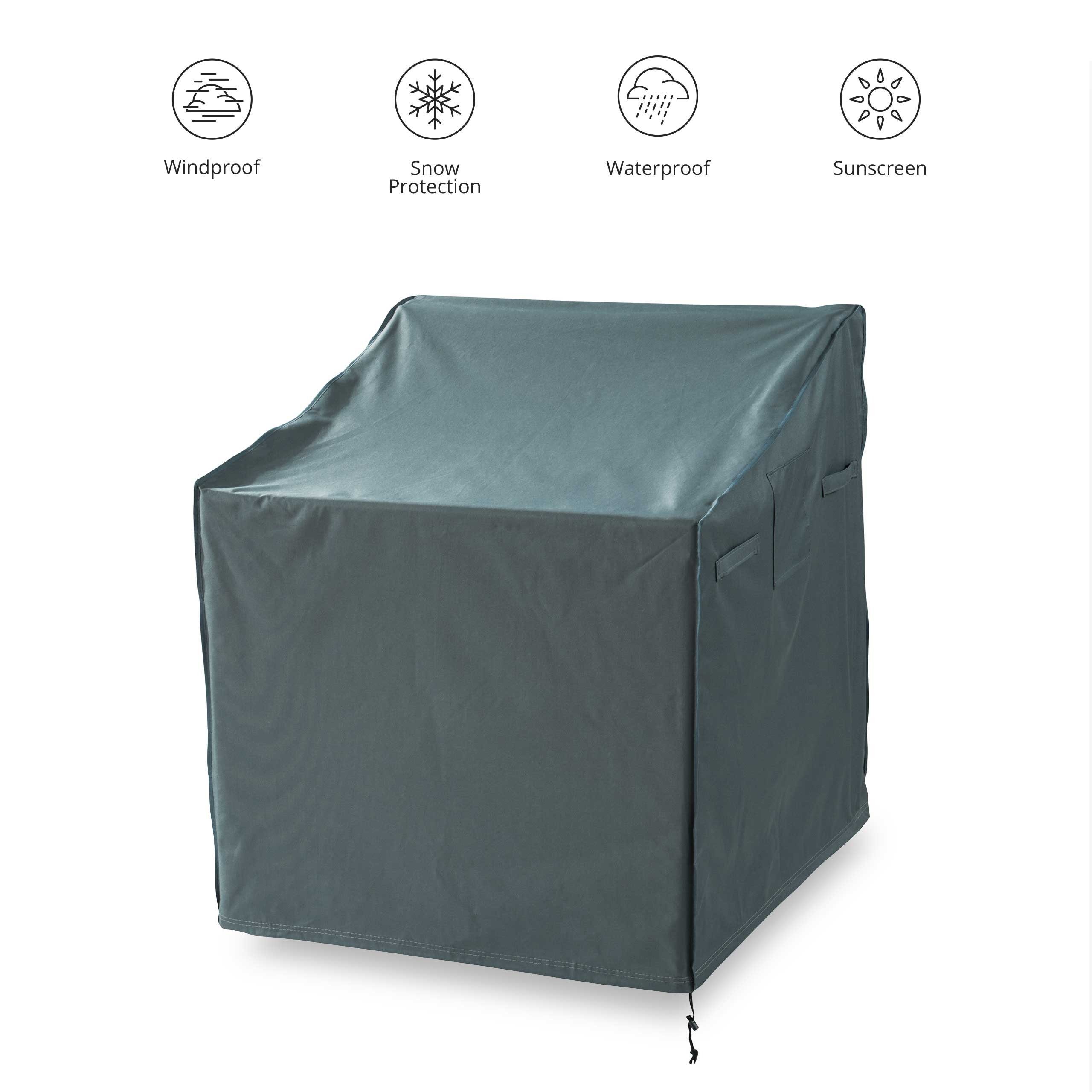 Lumaland Gartenmöbel Schutzhülle Abdeckung Für Gartenstühle 64 X 79 X