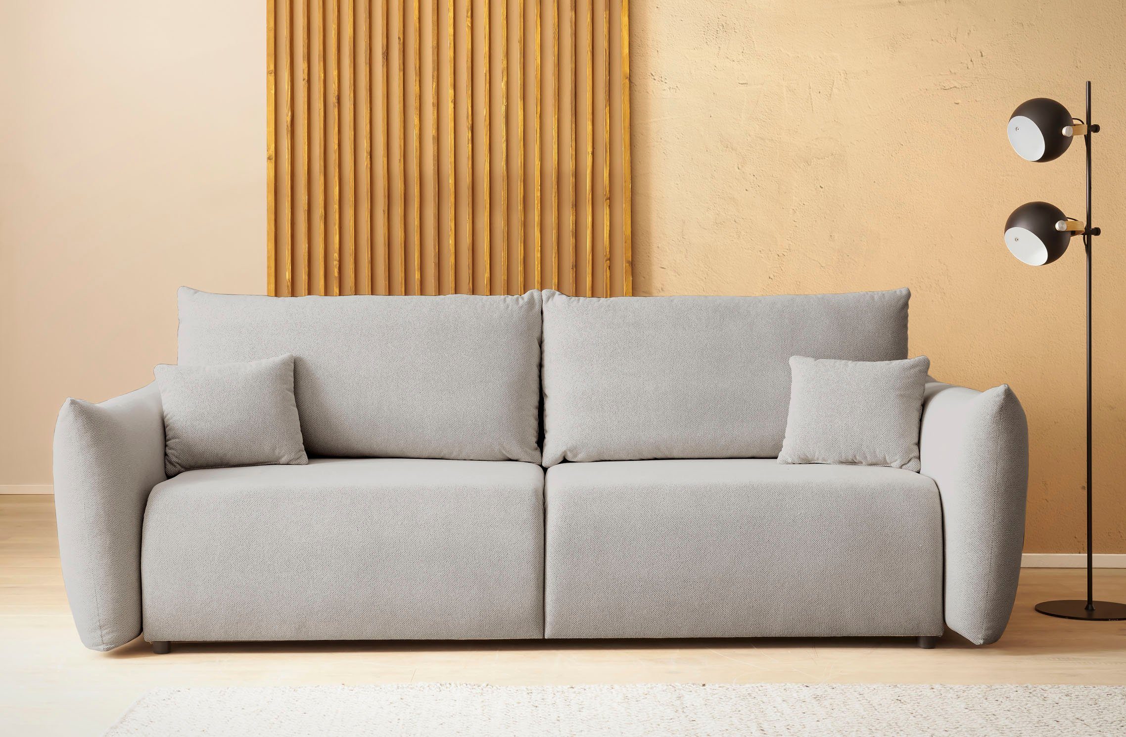 Inosign 3 Sitzer Mavas Schlafsofa Mit Bettkasten Ca240108cm