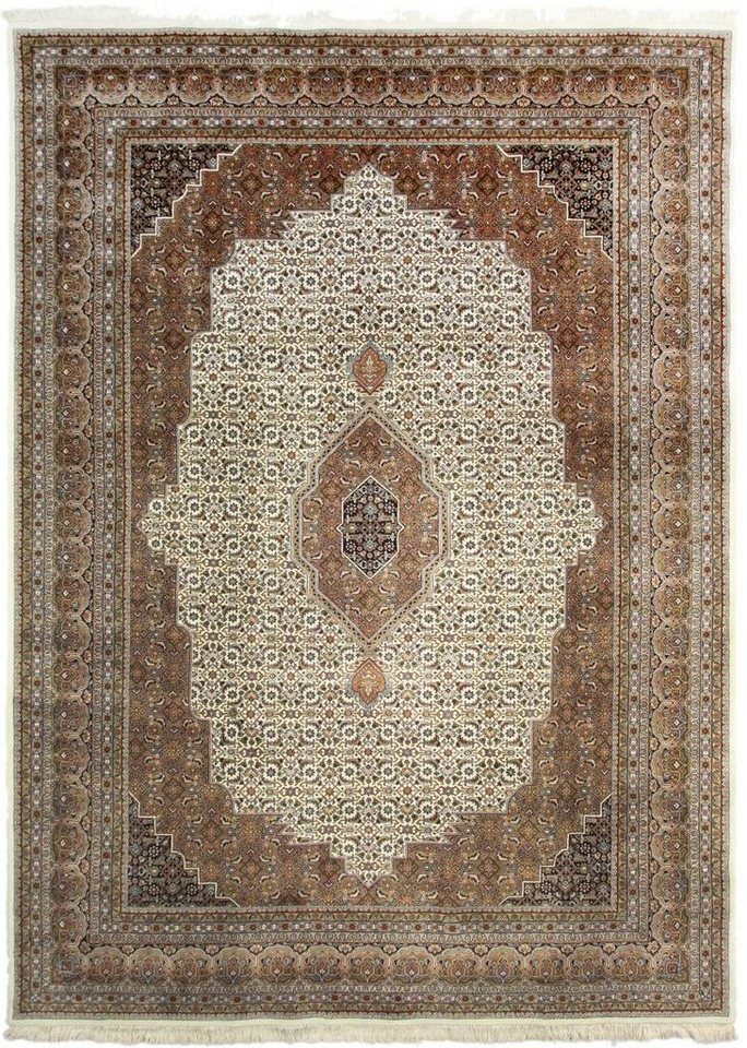 Orientteppich Indo Bidjar 246x341 Handgeknüpfter Orientteppich Nain