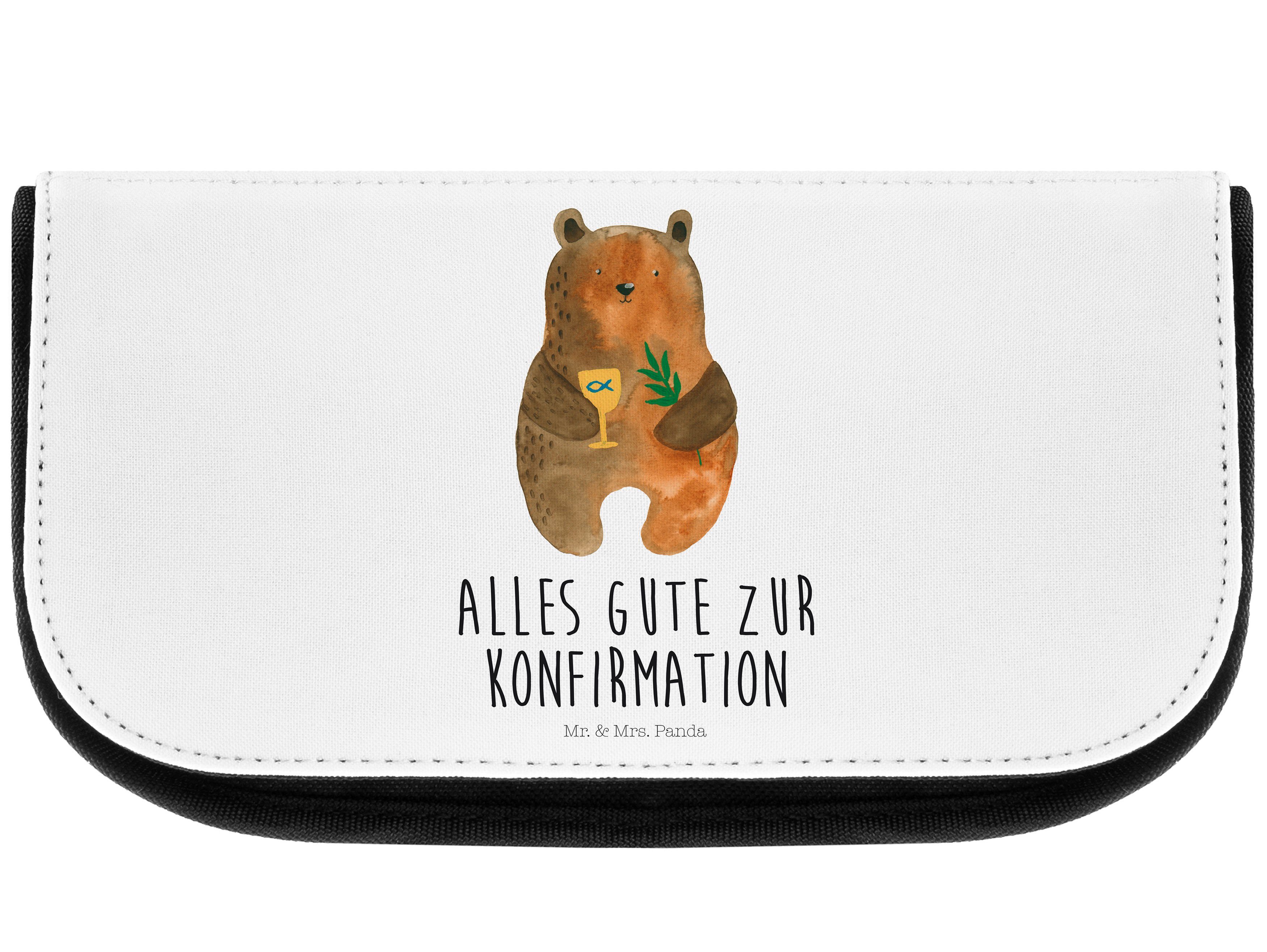 Mr And Mrs Panda Kosmetiktasche Bär Konfirmation Weiß Geschenk