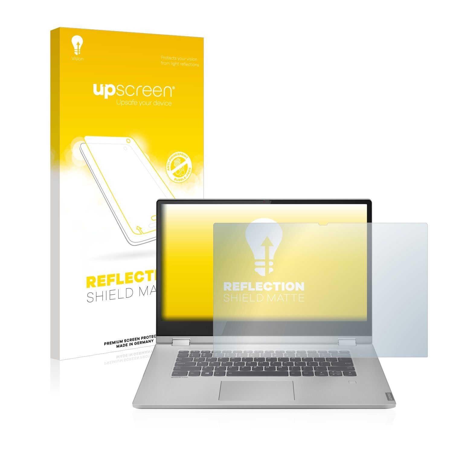 Upscreen Schutzfolie Für Lenovo Ideapad C340 15 Displayschutzfolie