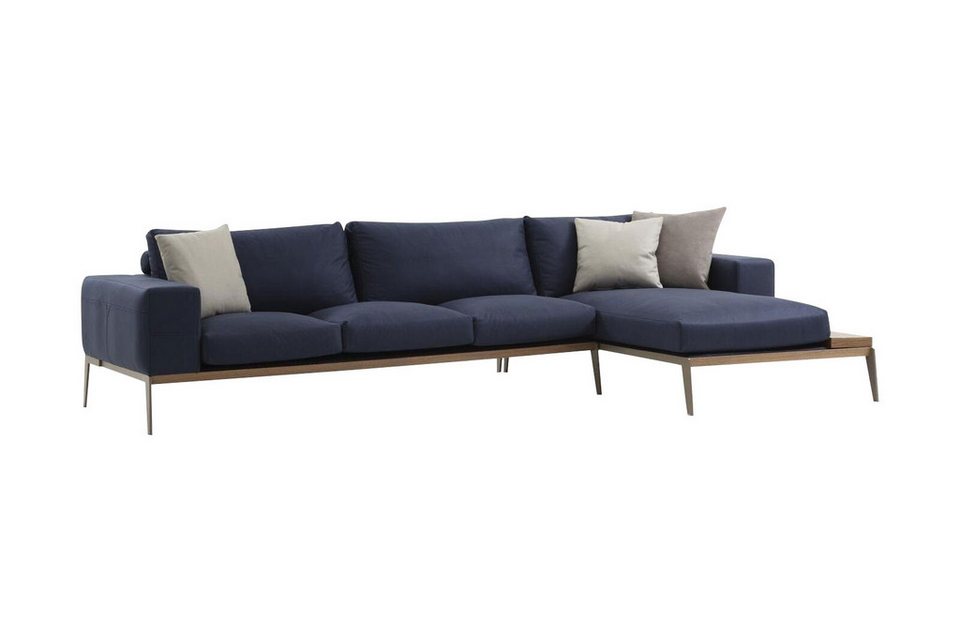 Jvmoebel Ecksofa Ecksofa L Form Sofa Wohnzimmer Grau Modern Stoff Sofas