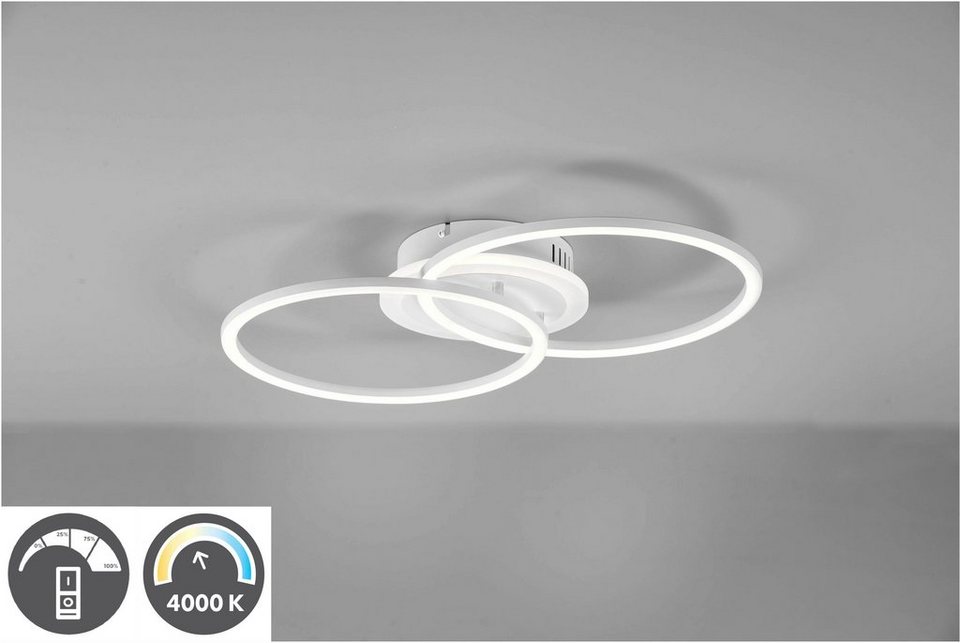 Trio Leuchten Led Deckenleuchte Venida Dimmfunktion Memoryfunktion