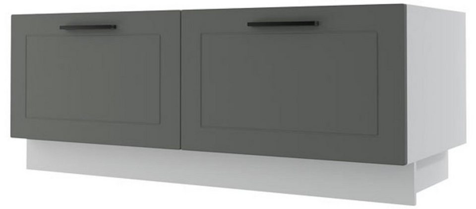 Feldmann Wohnen Unterschrank Kvantum 120cm Front Und Korpusfarbe
