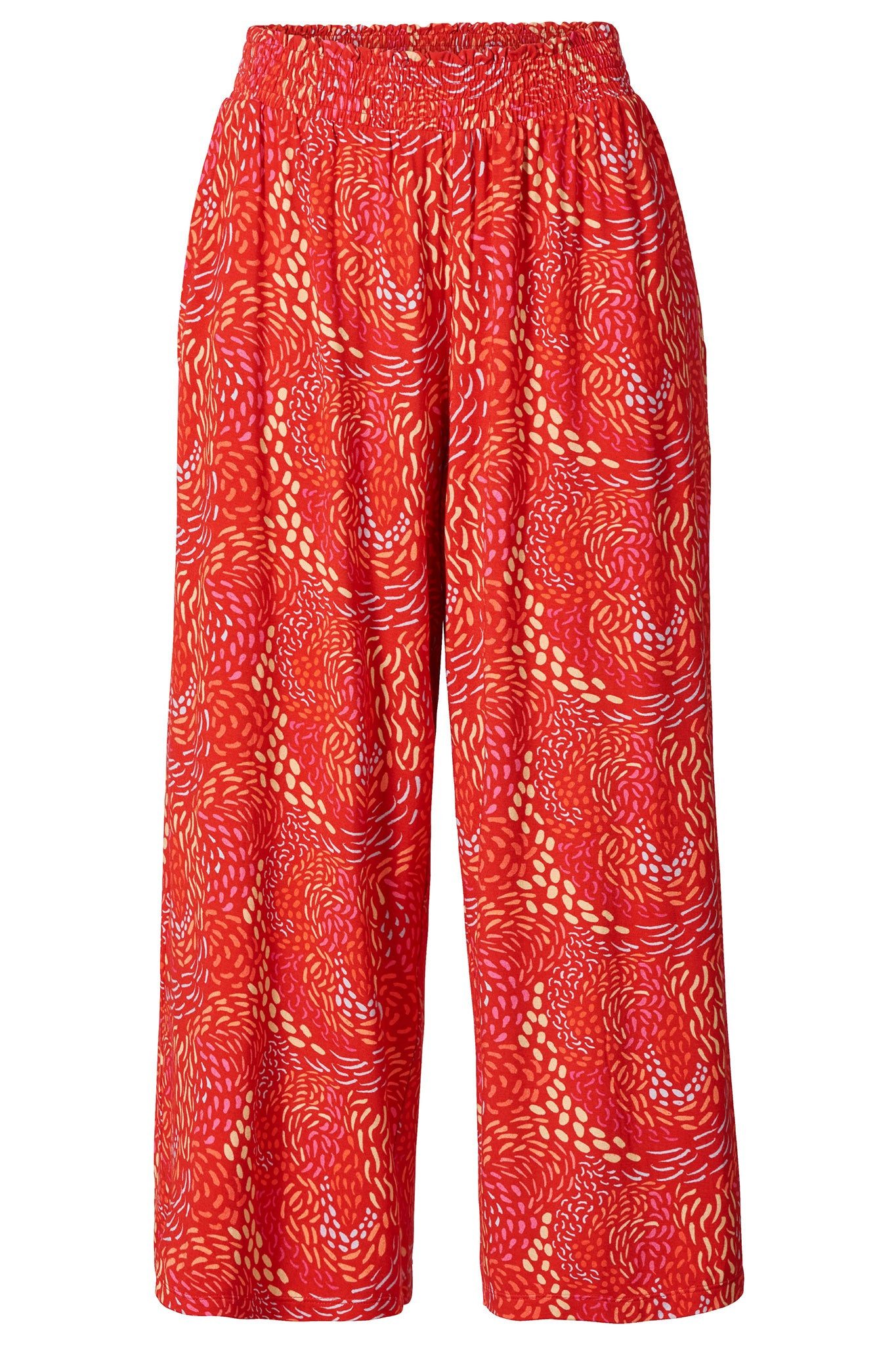 Himalaya Clothing Stoffhose Culotte Damen mit lebhaftem grafischen Muster - Sommerhose aus ...