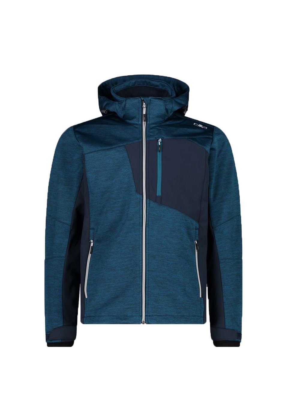 Cmp Softshelljacke Cmp Herren Jacquard Softshelljacke Mit Abnehmbarer