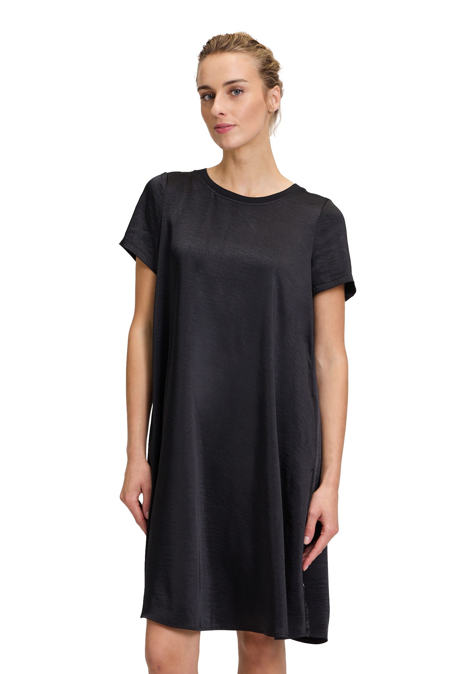Vera Mont Sommerkleid Vera Mont Basic-Kleid mit Rippbündchen Material