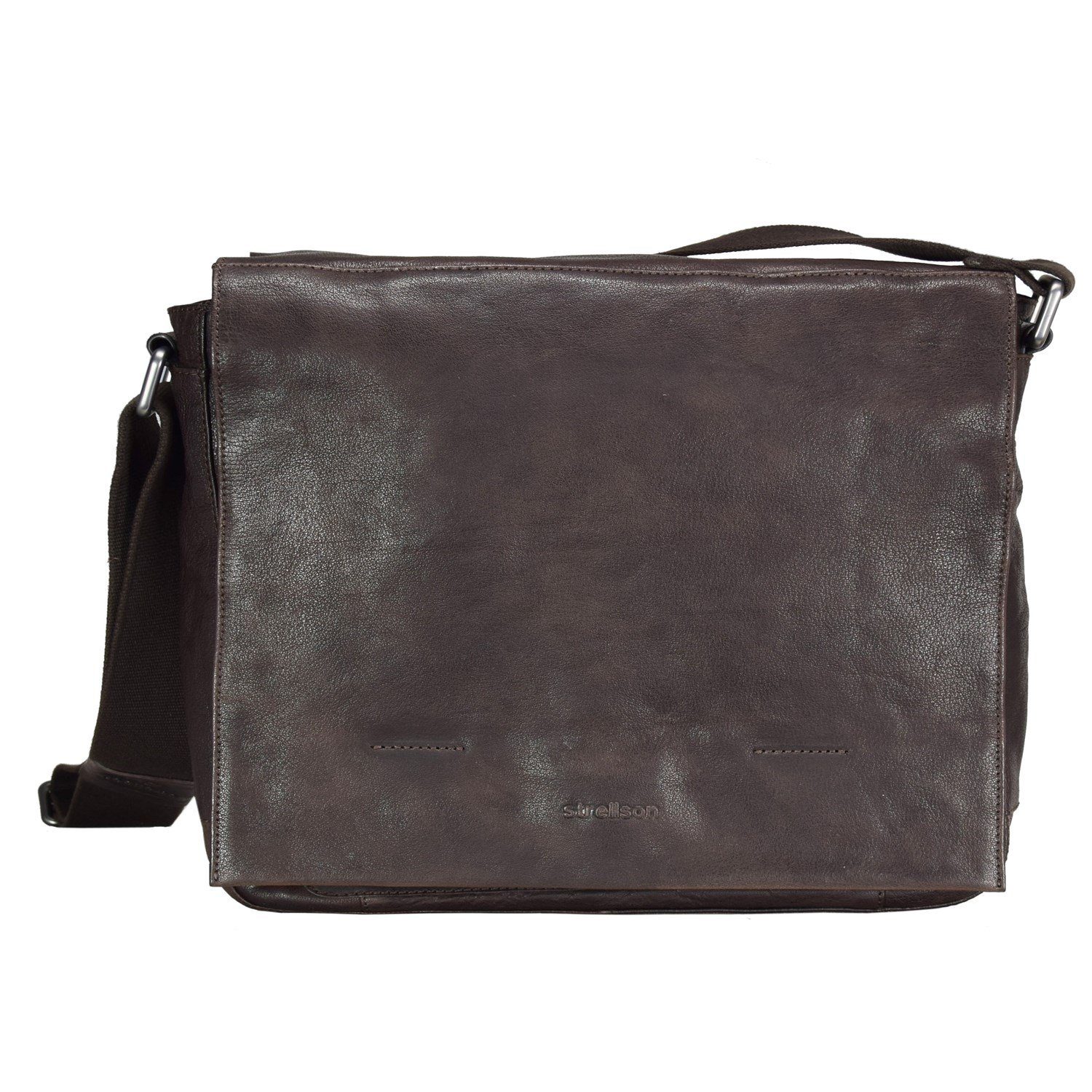 Strellson Messenger Bag Coleman, Leder, Volumen in L ca.: 11-20