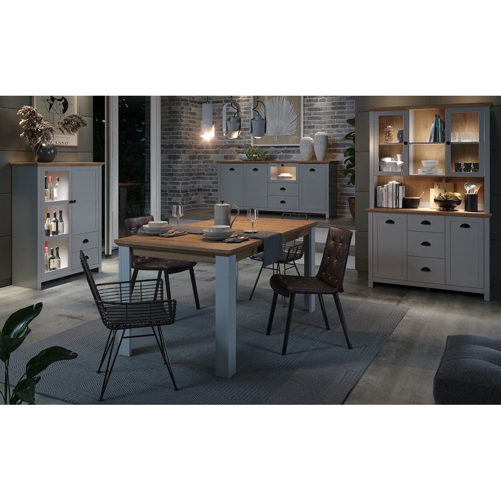 Lomadox Wohnzimmer Set Licata 19 Mega Spar Set 4 St 4 Tlg