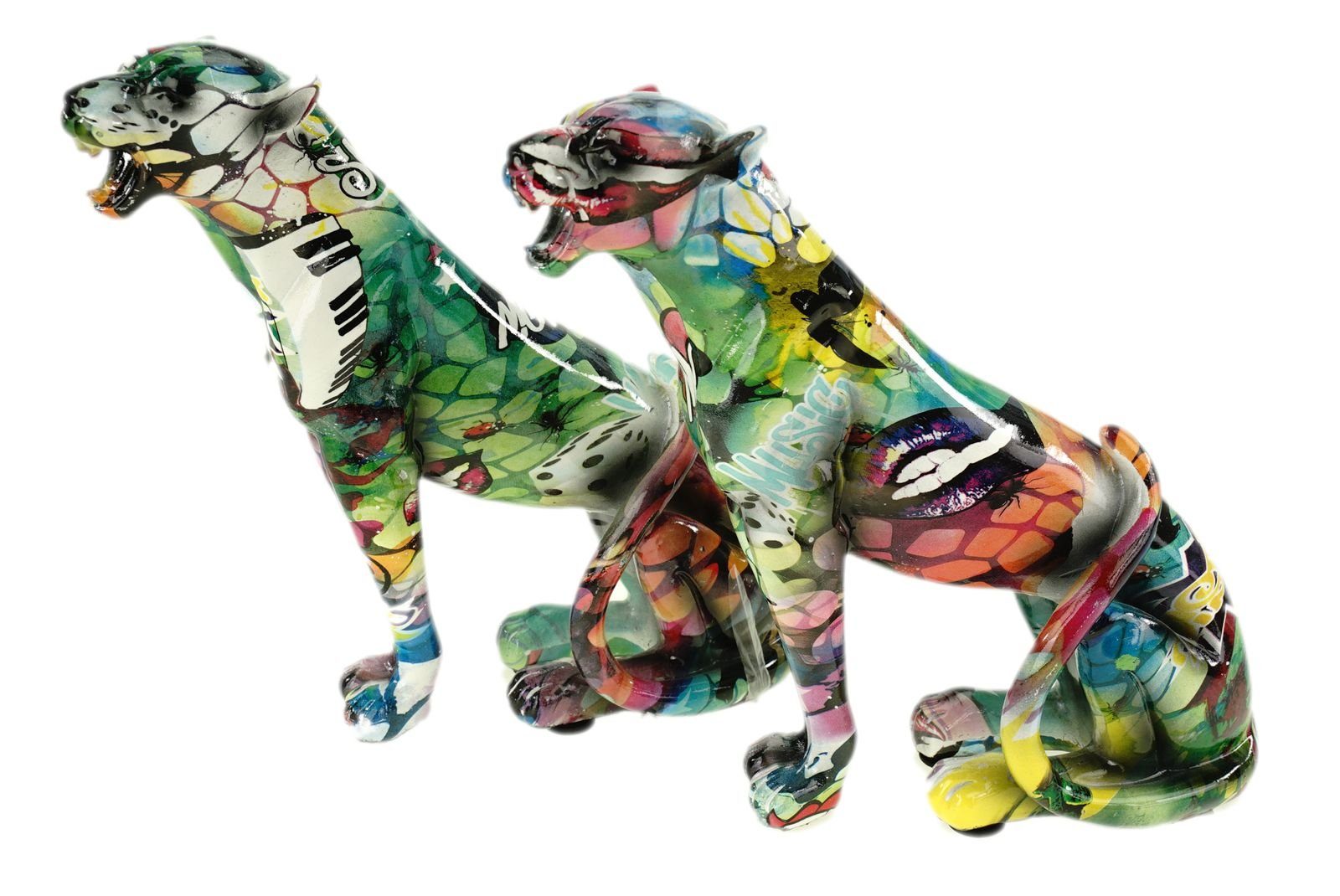 Casablanca By Gilde Sammelfigur Casablanca 2er Ser Deko Gepard Sitzend