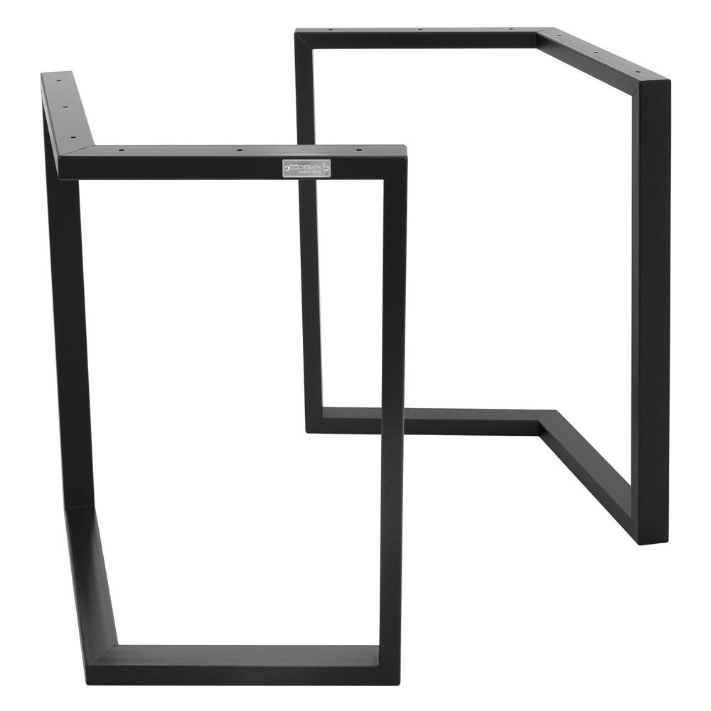 Ml Design Tischbein 2er Set Tischgestell Tischkufen Möbelfüße Aus Stahl