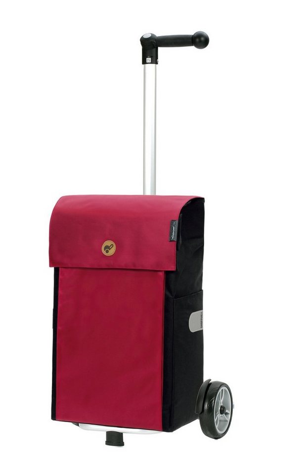 Andersen Einkaufstrolley Unus Shopper Mit Tasche Jante In Rot Oder