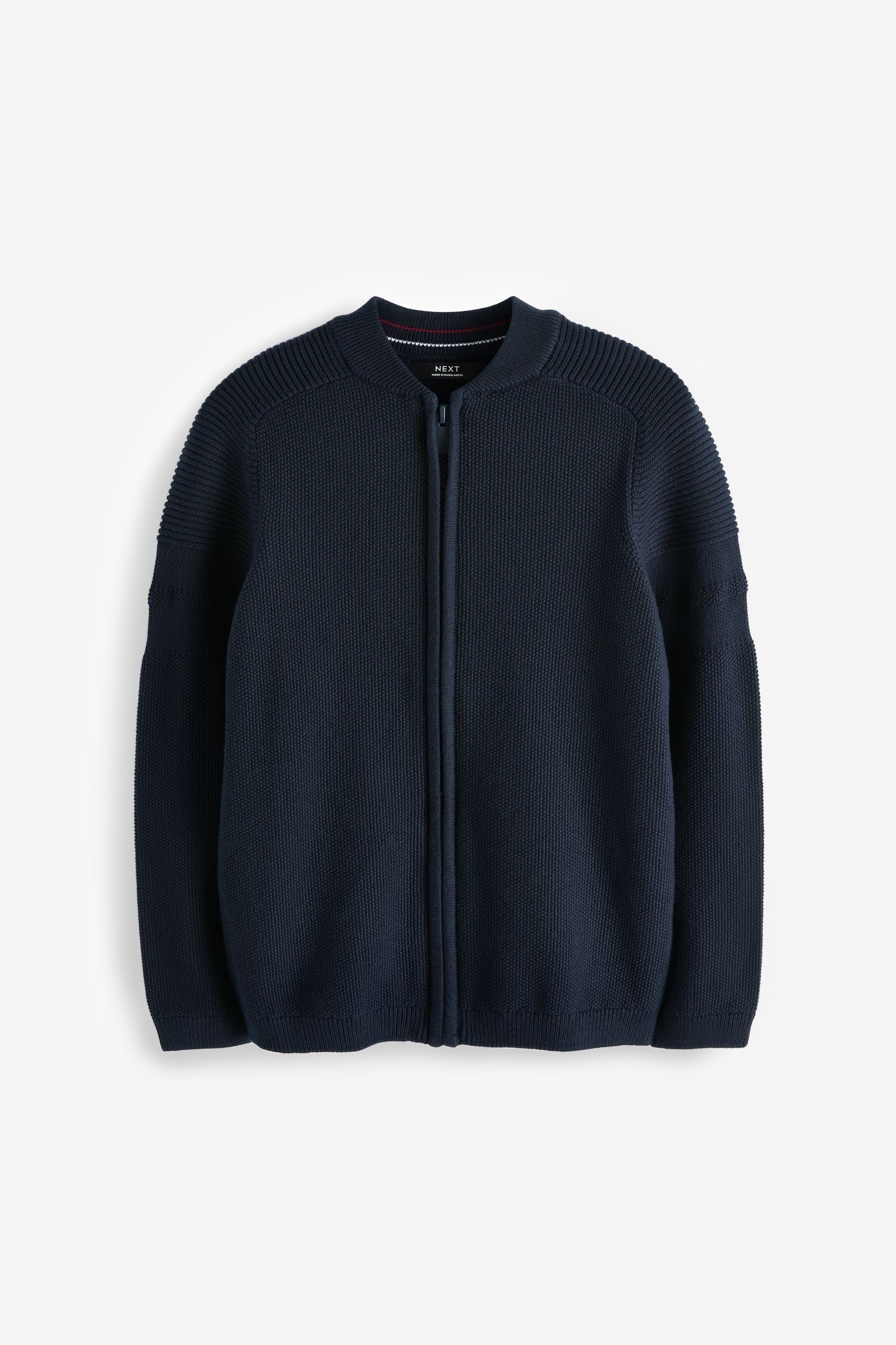 Next Strickjacke Bomberjacke Aus Strick Mit Reißverschluss 1 Tlg