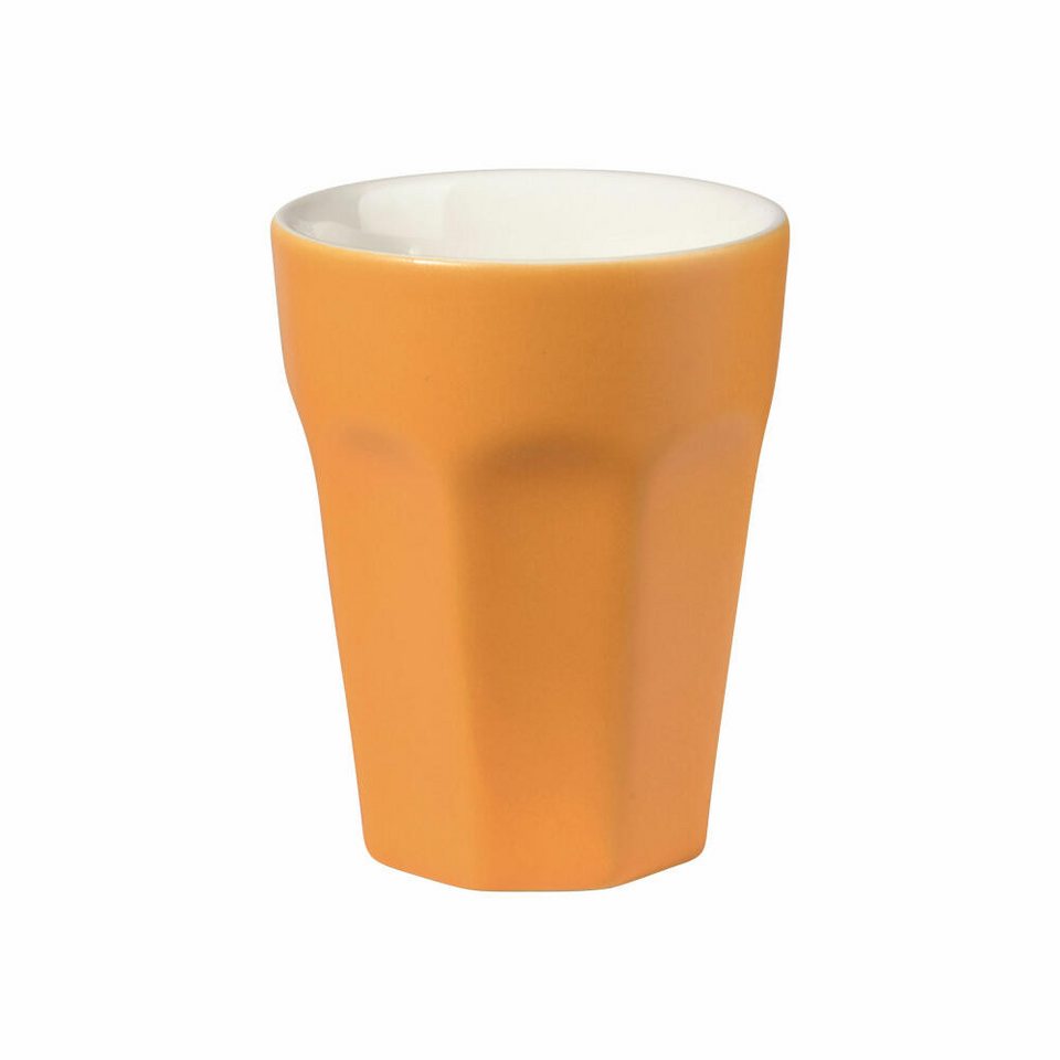 Asa Selection Espressotasse Ti Amo Colore Mango 100 Ml Steingut