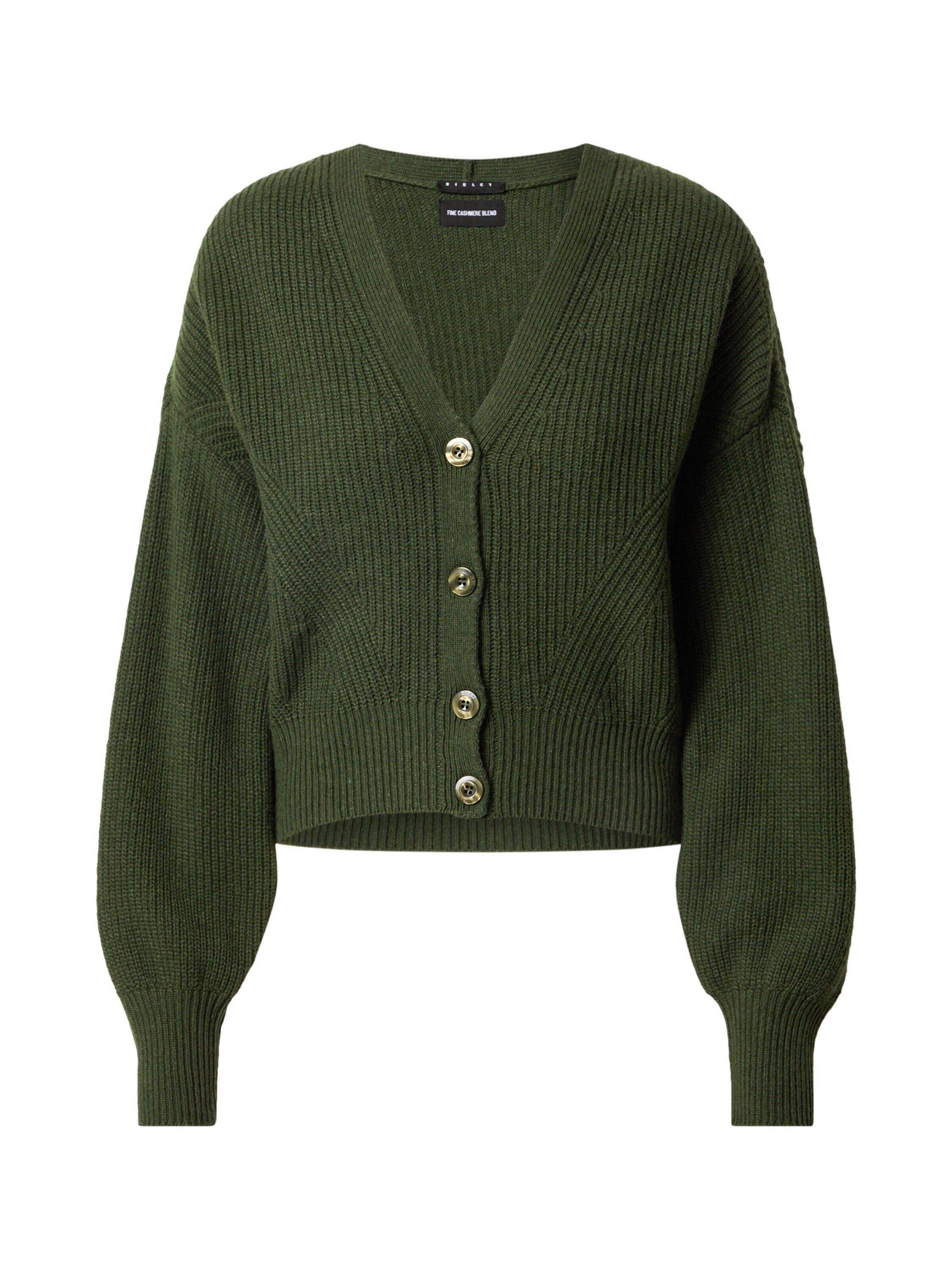 sisley Strickjacke (1-tlg) Plain/ohne Details