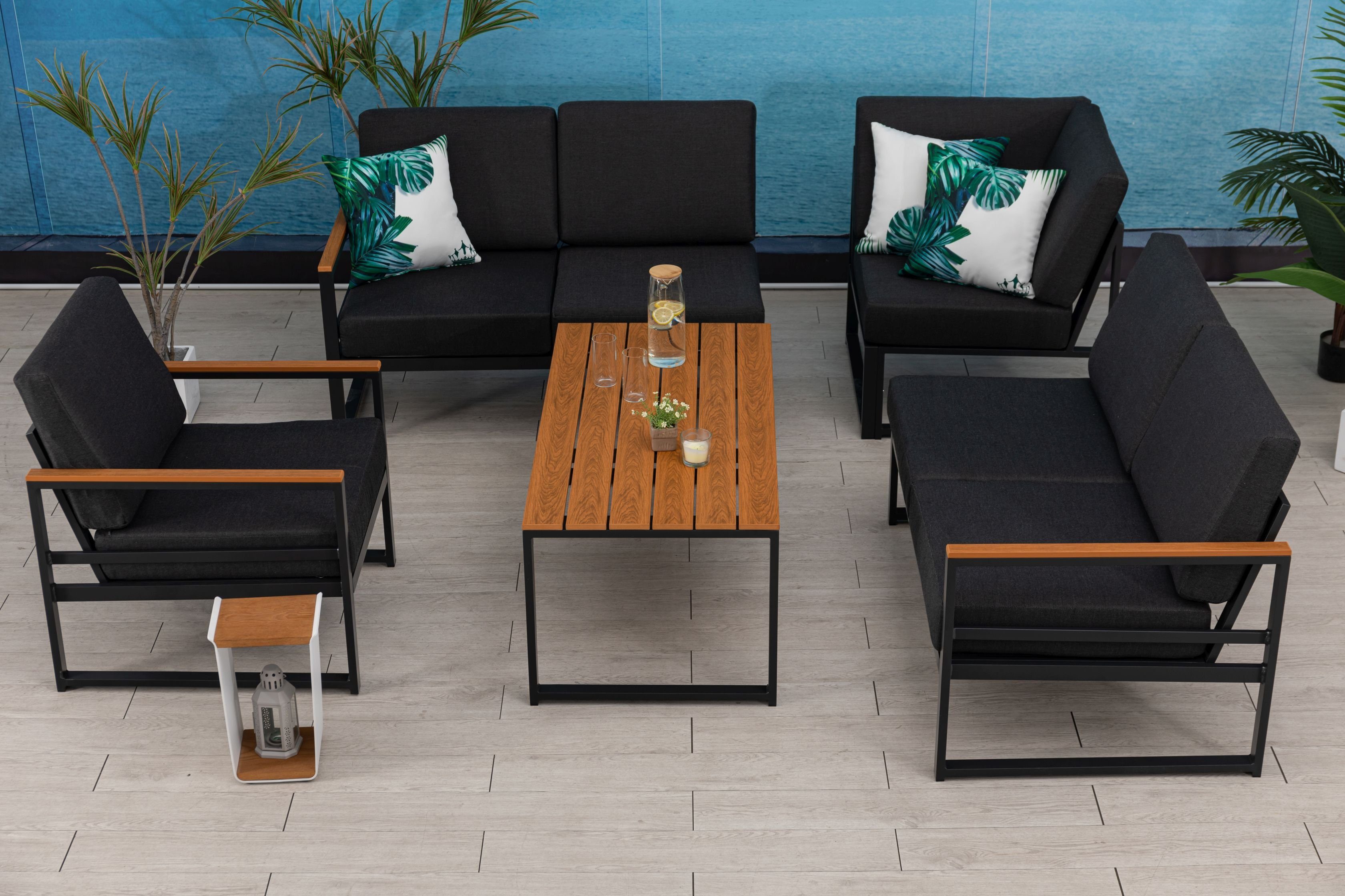 Gardissimo Gartenlounge-Set Kobe Lounge / Gartenmöbelset, (Set, Nonwood ...