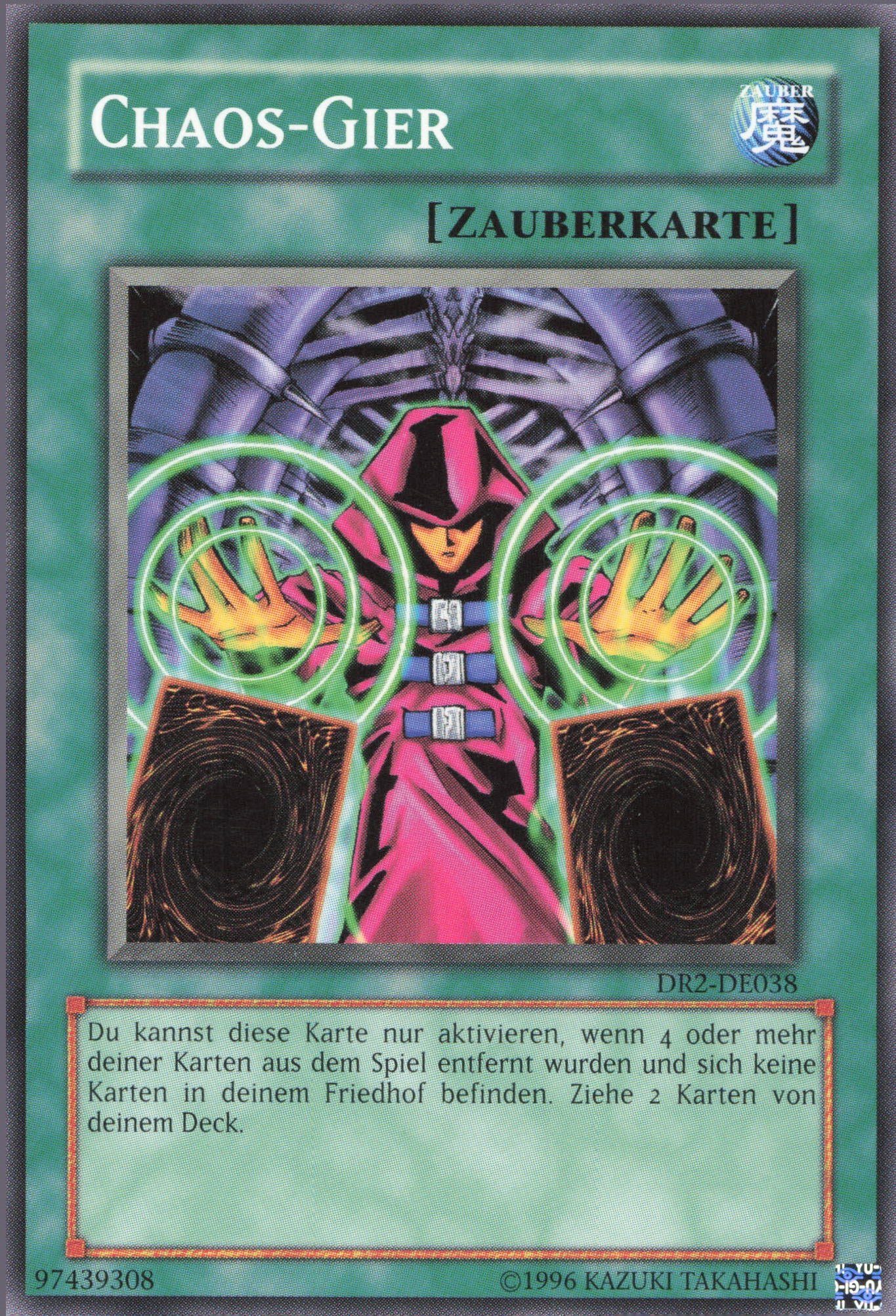 Recollectibles Sammelkarte Yugioh Karte Chaos Gier Deutsch Yu Gi Oh