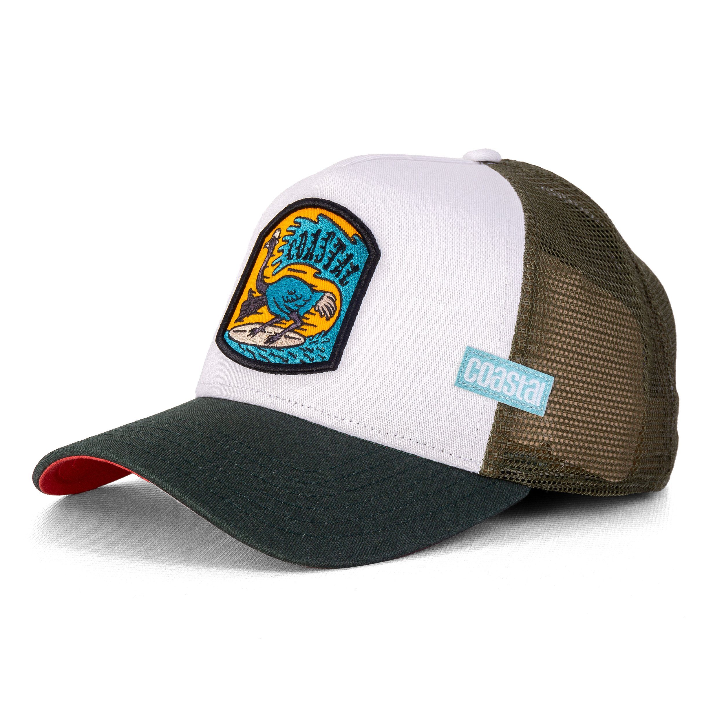 Coastal Baseball Cap Cap Coastal Surf Ostrich (1-St), "Coastal" Logo ...