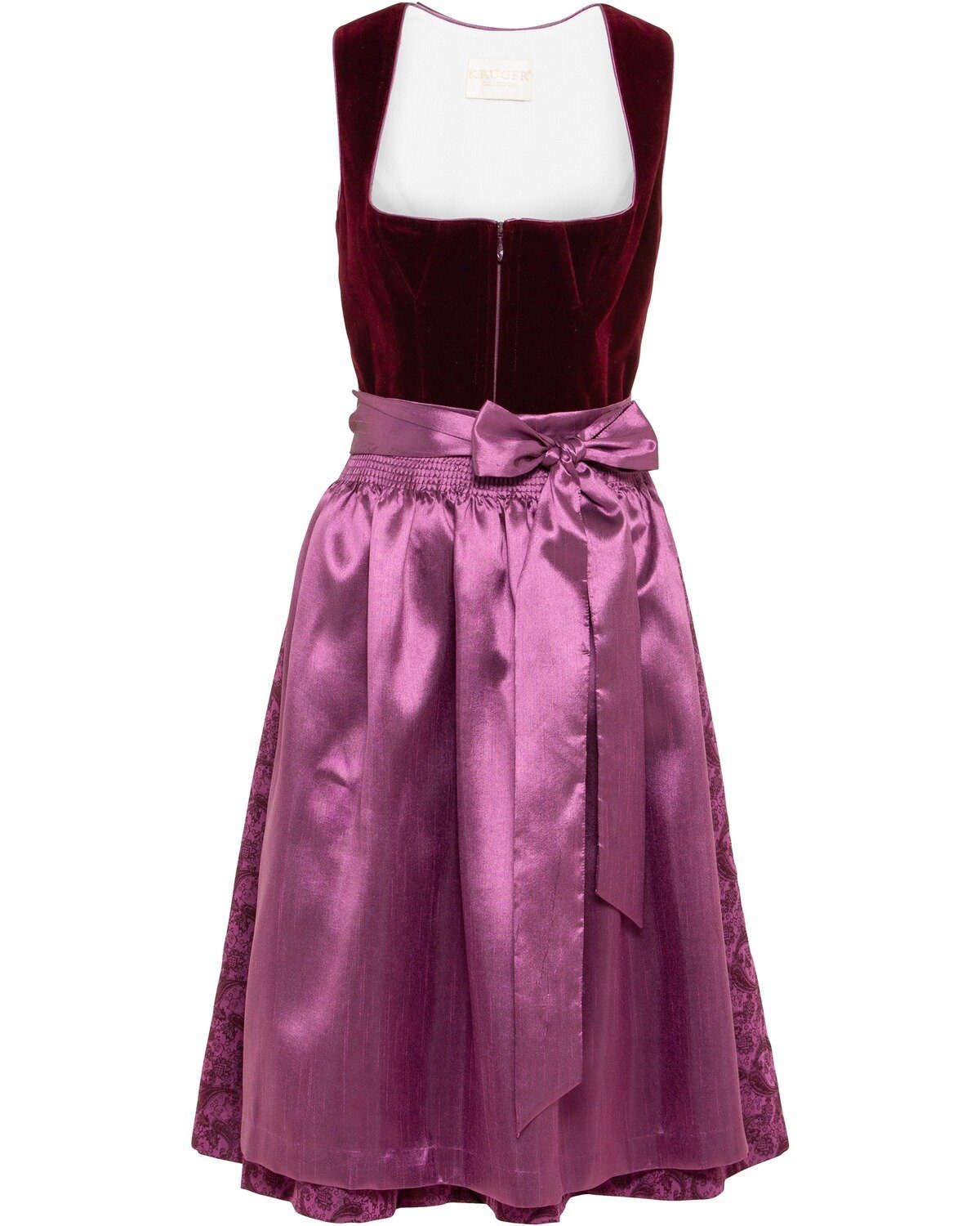 KRÜGER COLLECTION Dirndl Samt-Dirndl