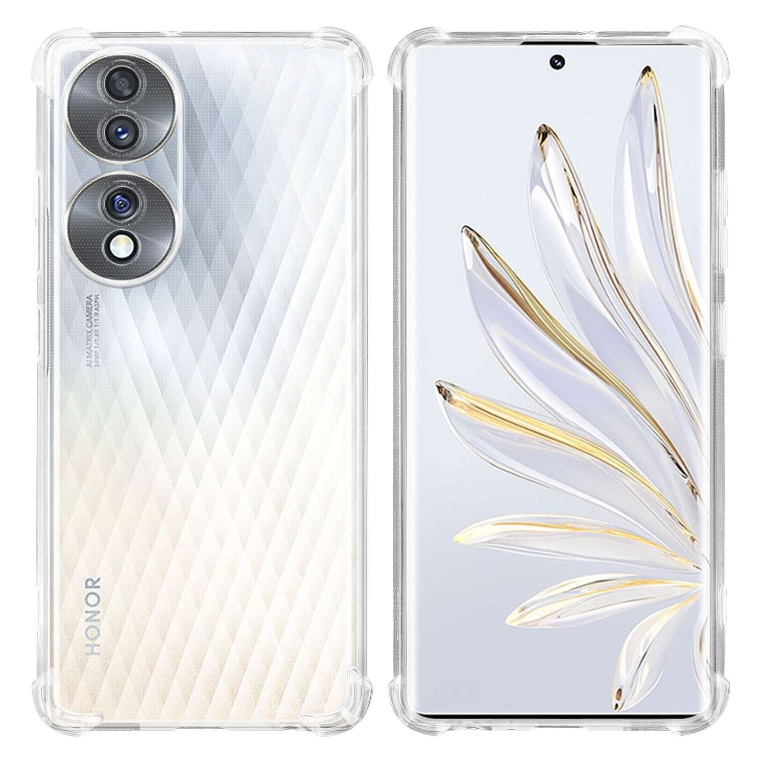 Cadorabo Handyhülle Honor 70 Honor 70, Flexible TPU Silikon Handy ...