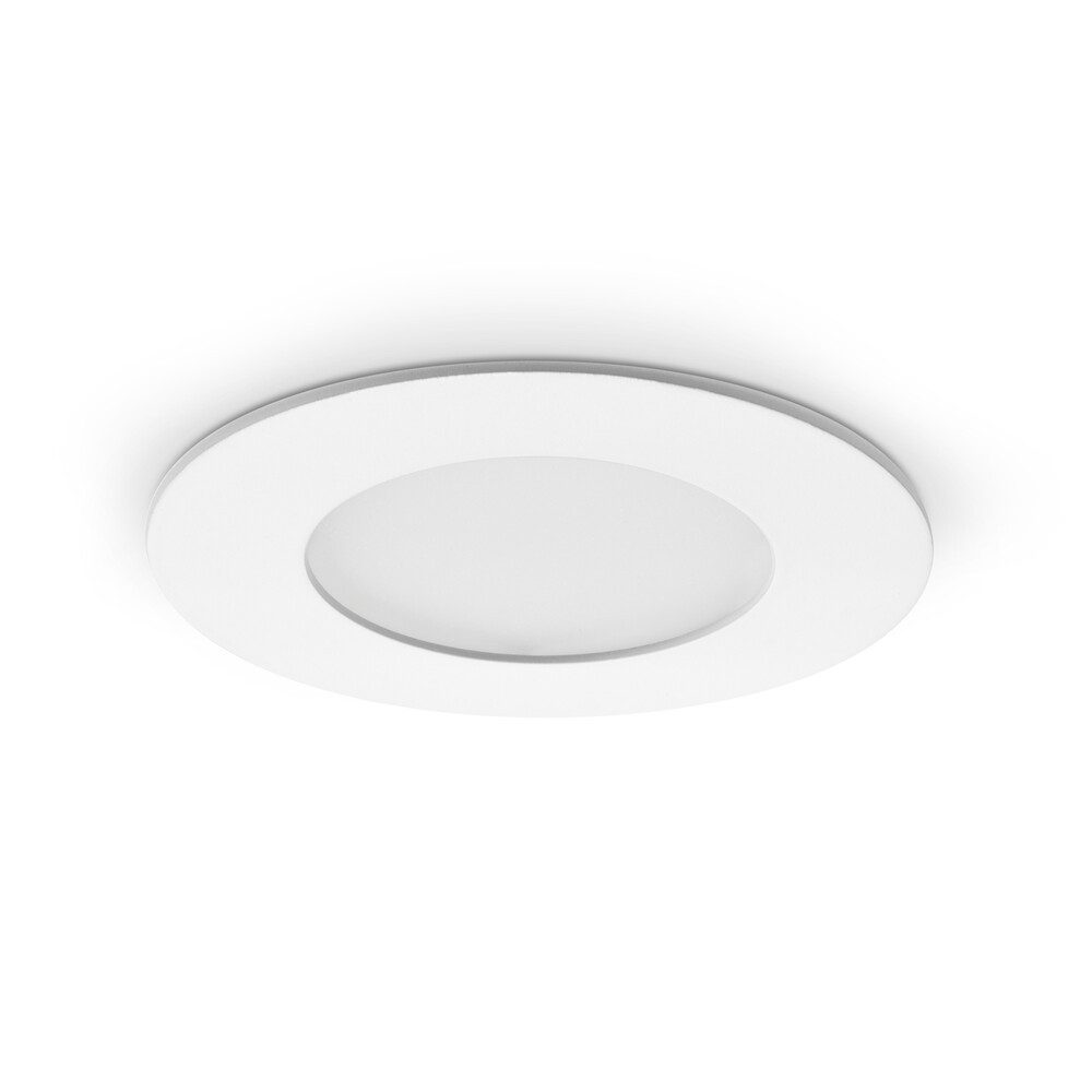 LED Universum LED Panel weiß, rund, Einbau, 4W