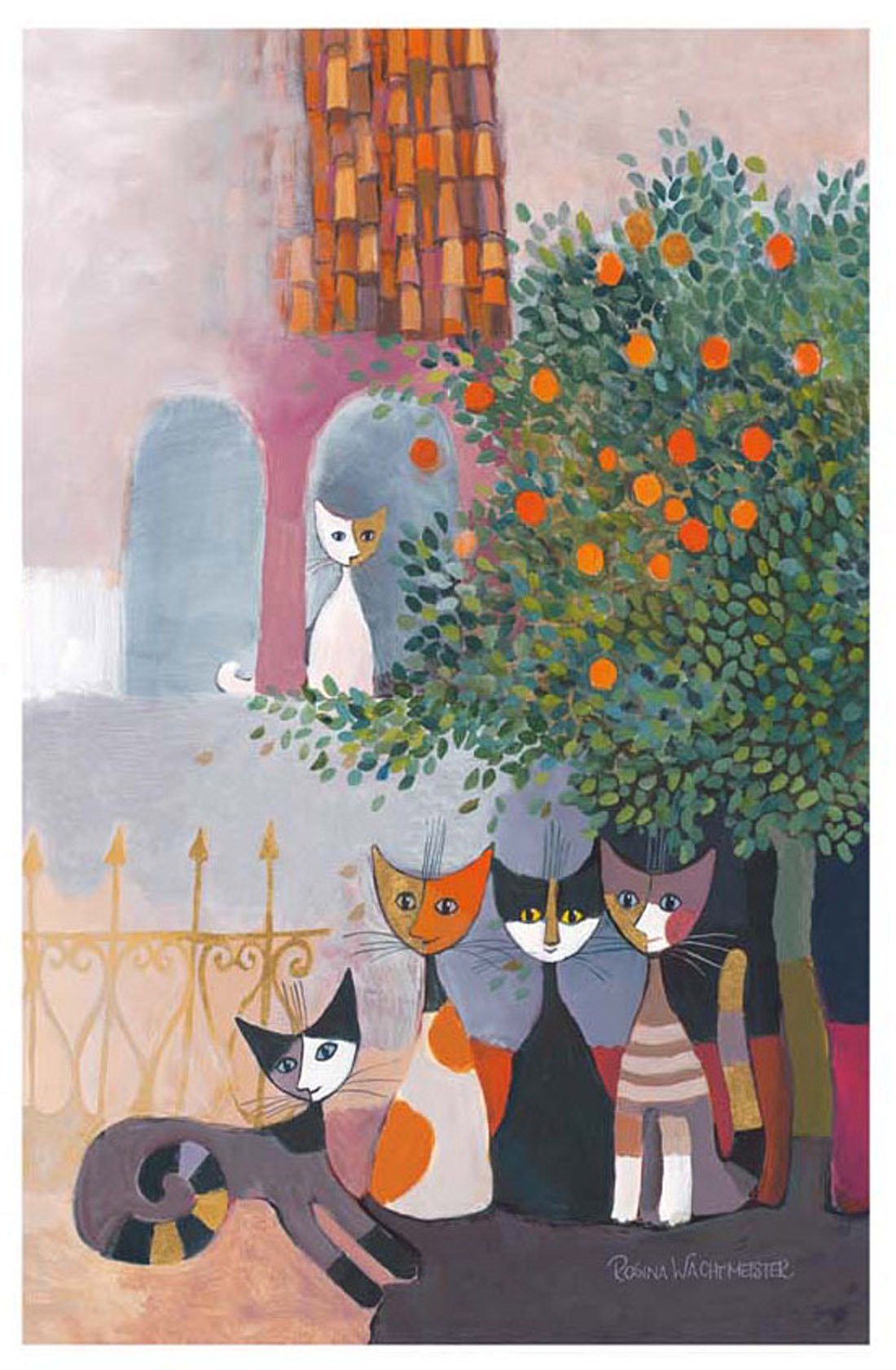 Rosina Wachtmeister Geschirrtuch Vita Familiare, (Set, 1-tlg., 1-teilig), Rosina Wachtmeister ...