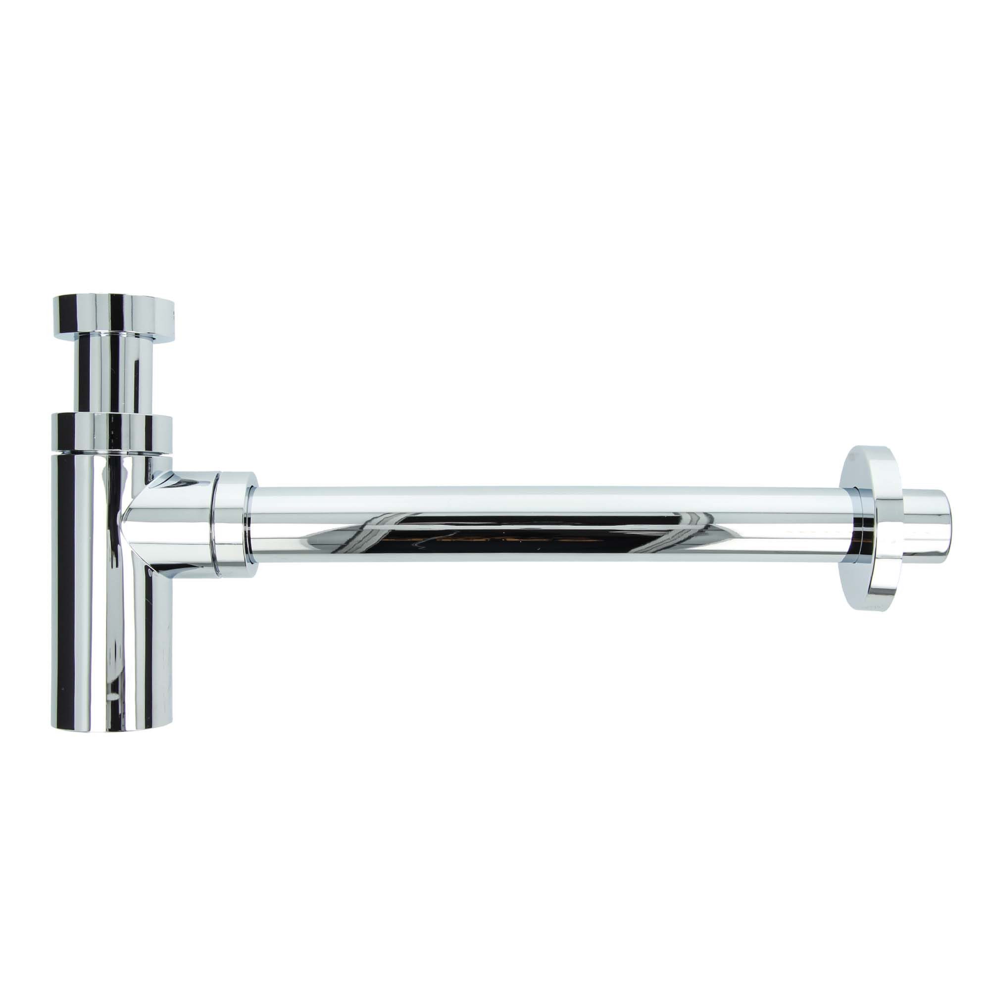 tecuro Siphon DESIGN Flaschensiphon Geruchsverschluss 1 1/4 Zoll x Ø 32 mm