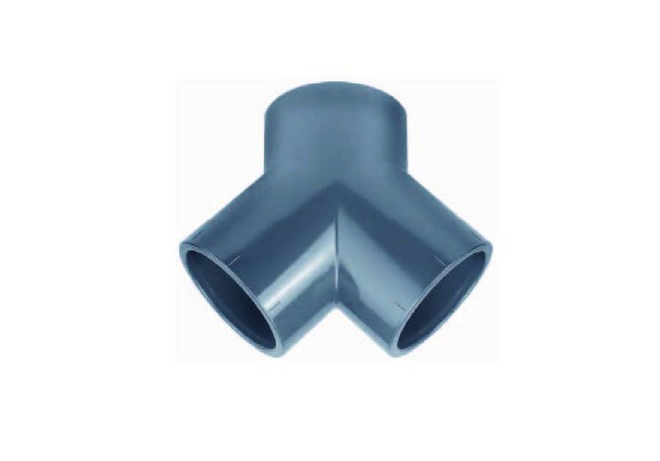 Cepex Wasserrohr Cepex PVC Y-Stück 50mm PN16 für Teich und Poolbau Cepex Wasserrohr Cepex PVC Y-Stück 50mm PN16 für Teich und Poolbau