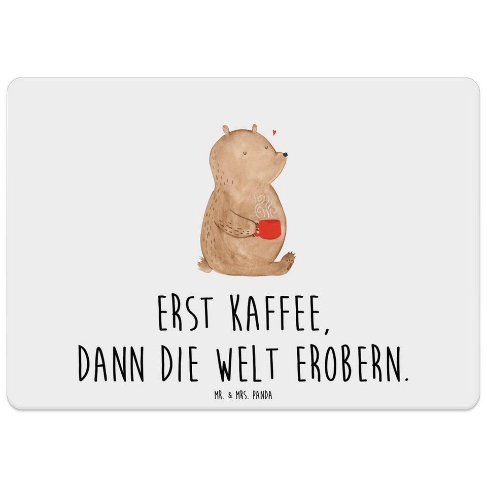 Mr And Mrs Panda Platzset Bär Kaffee Weiß Geschenk Teddy Tischset