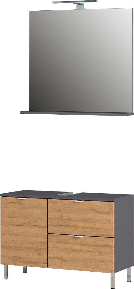 Germania Badmöbel Set Gw Mauresa Set 2 St Hochwertige Mdf Fronten